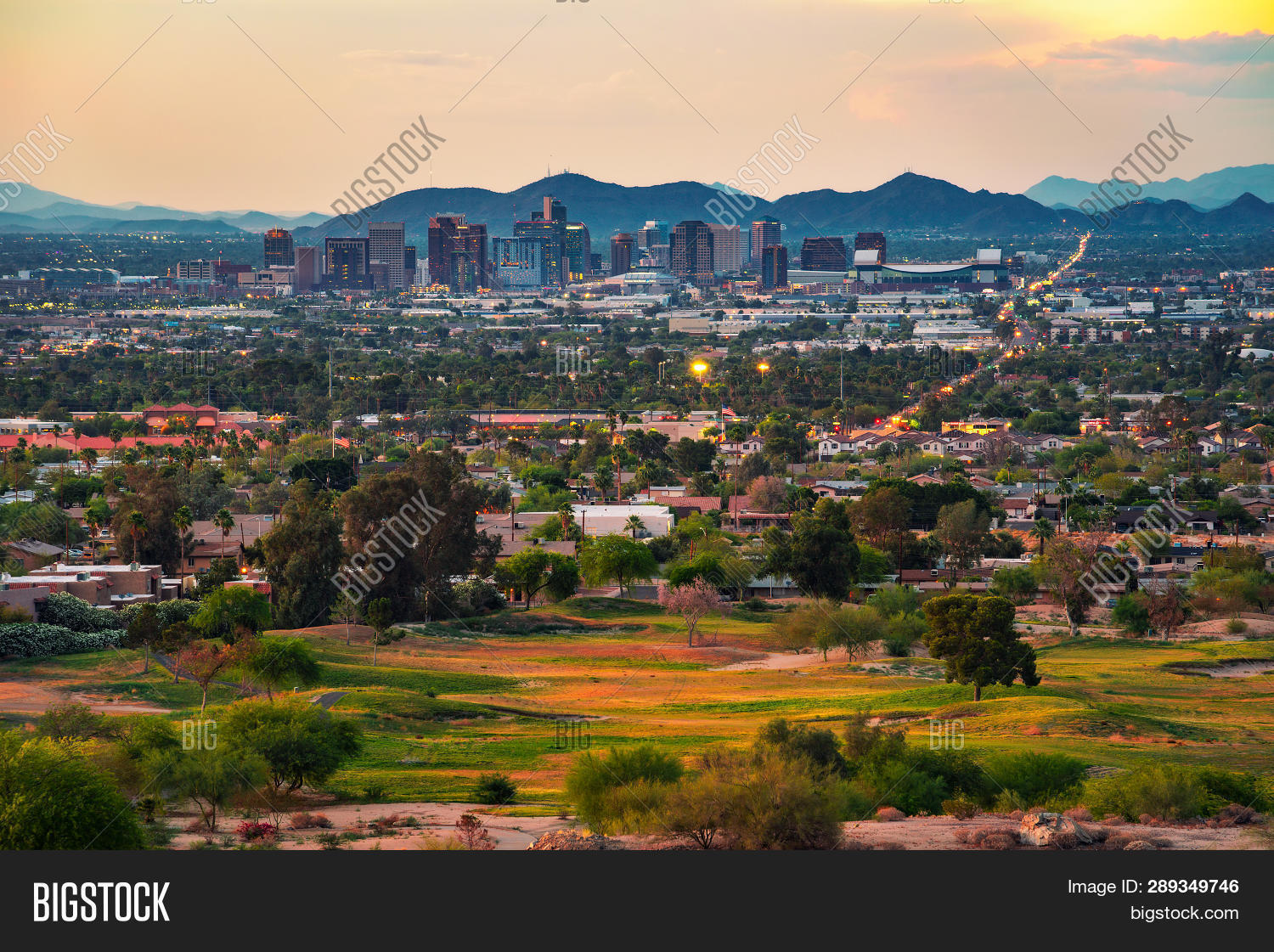 Aerial View Phoenix Image & Photo (Free Trial) | Bigstock