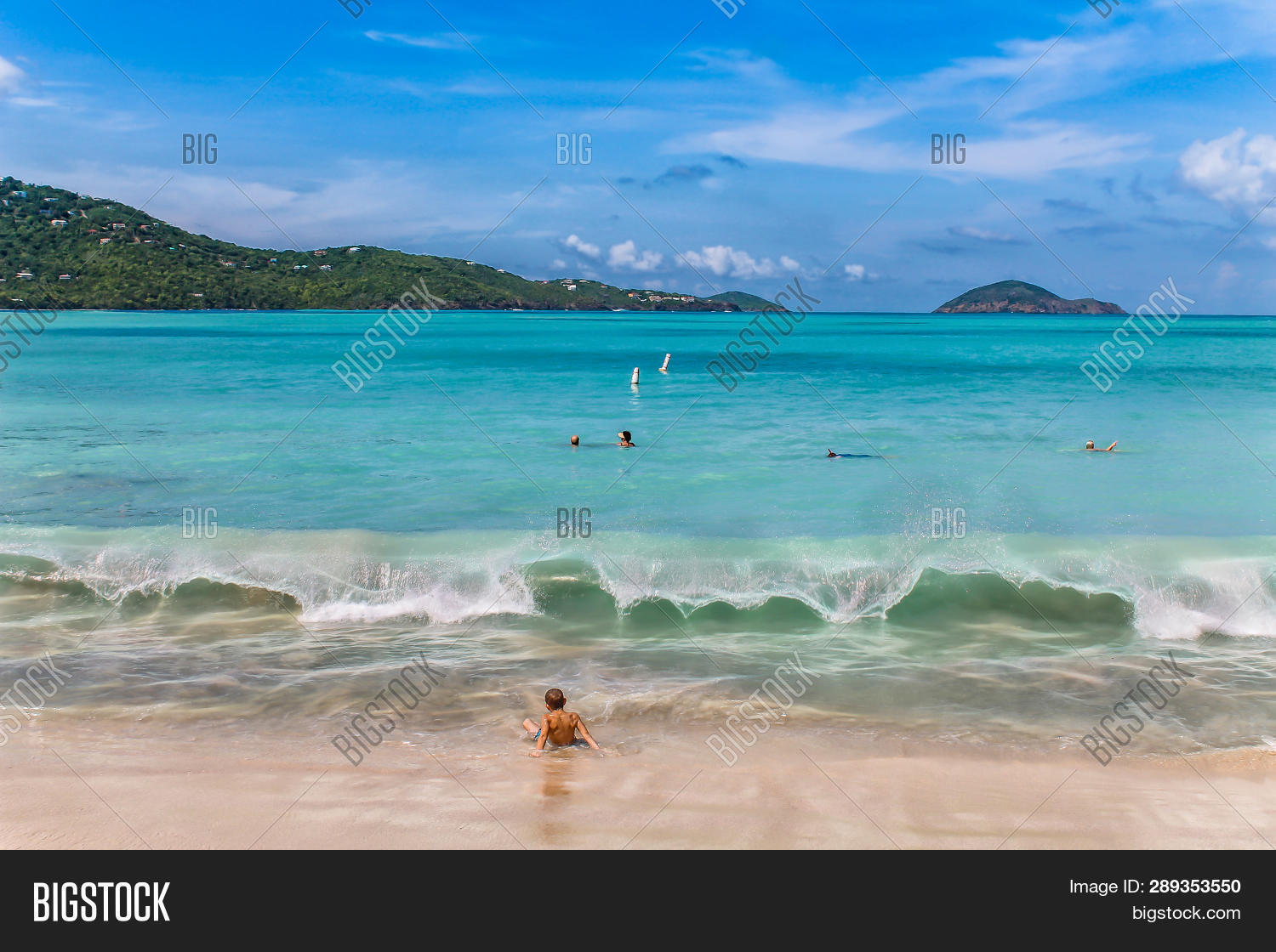 Beach Magens Bay On St Image & Photo (Free Trial) | Bigstock