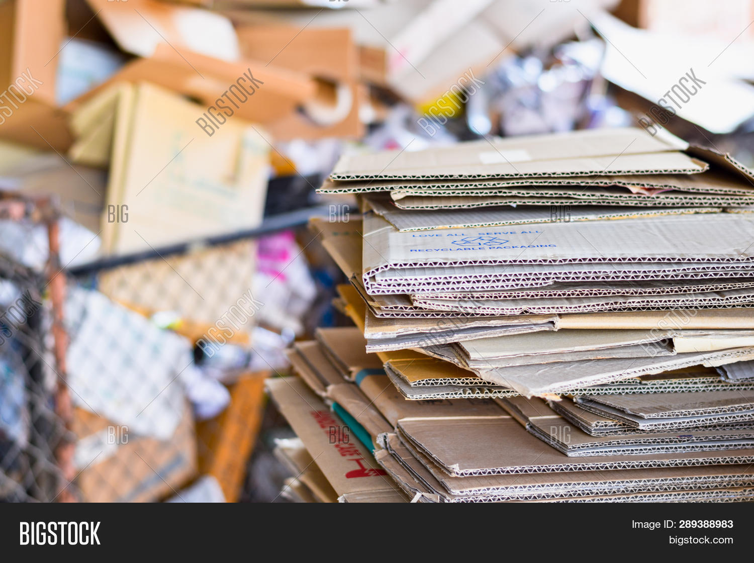Paper Packed Cardboard Image & Photo (Free Trial) | Bigstock