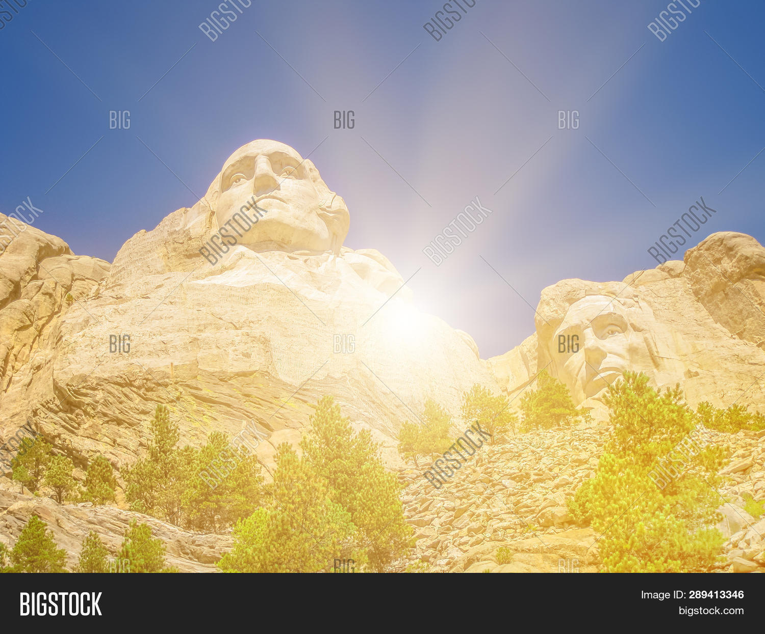 Sunset Mount Rushmore Image & Photo (Free Trial) | Bigstock