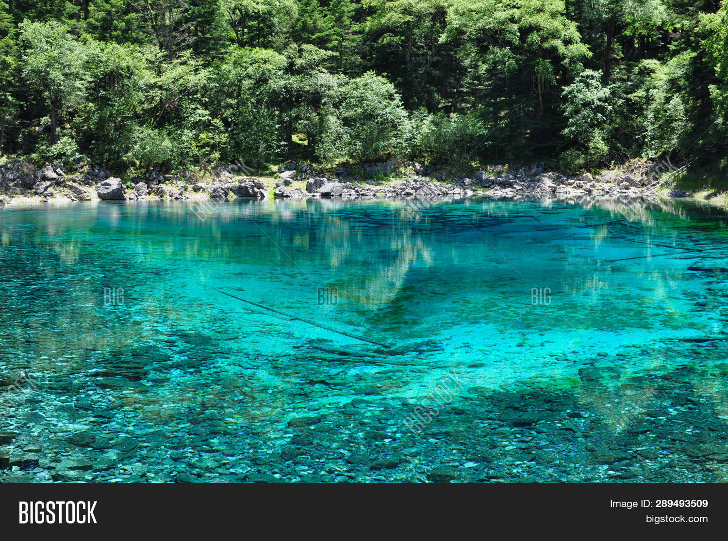 Blue Green Lake Image & Photo (Free Trial) | Bigstock