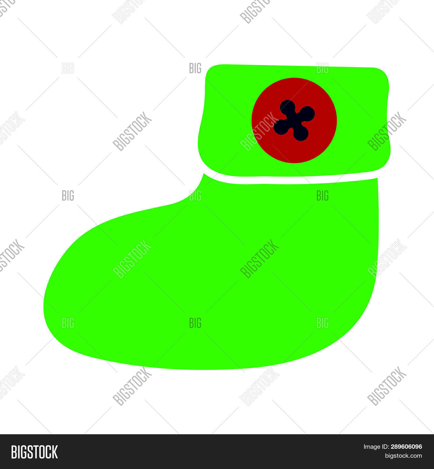 Baby Bootie Icon. Vector & Photo (Free Trial) | Bigstock