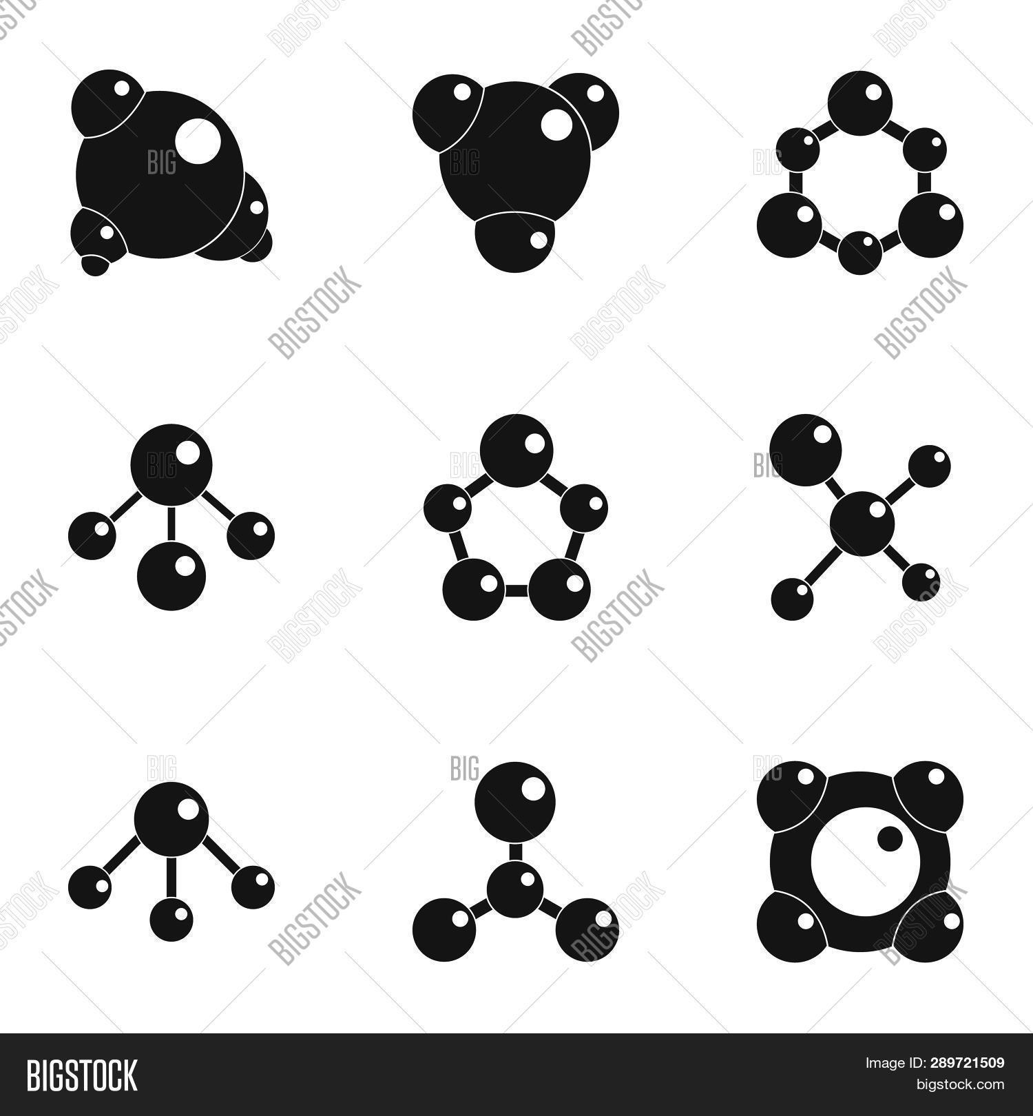 Compound Icons Set. Image & Photo (Free Trial) | Bigstock