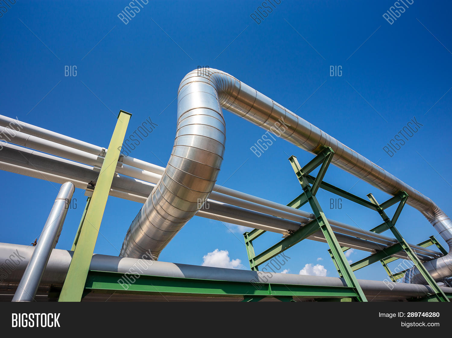 Insulation Steam Pipe Image & Photo (Free Trial) | Bigstock