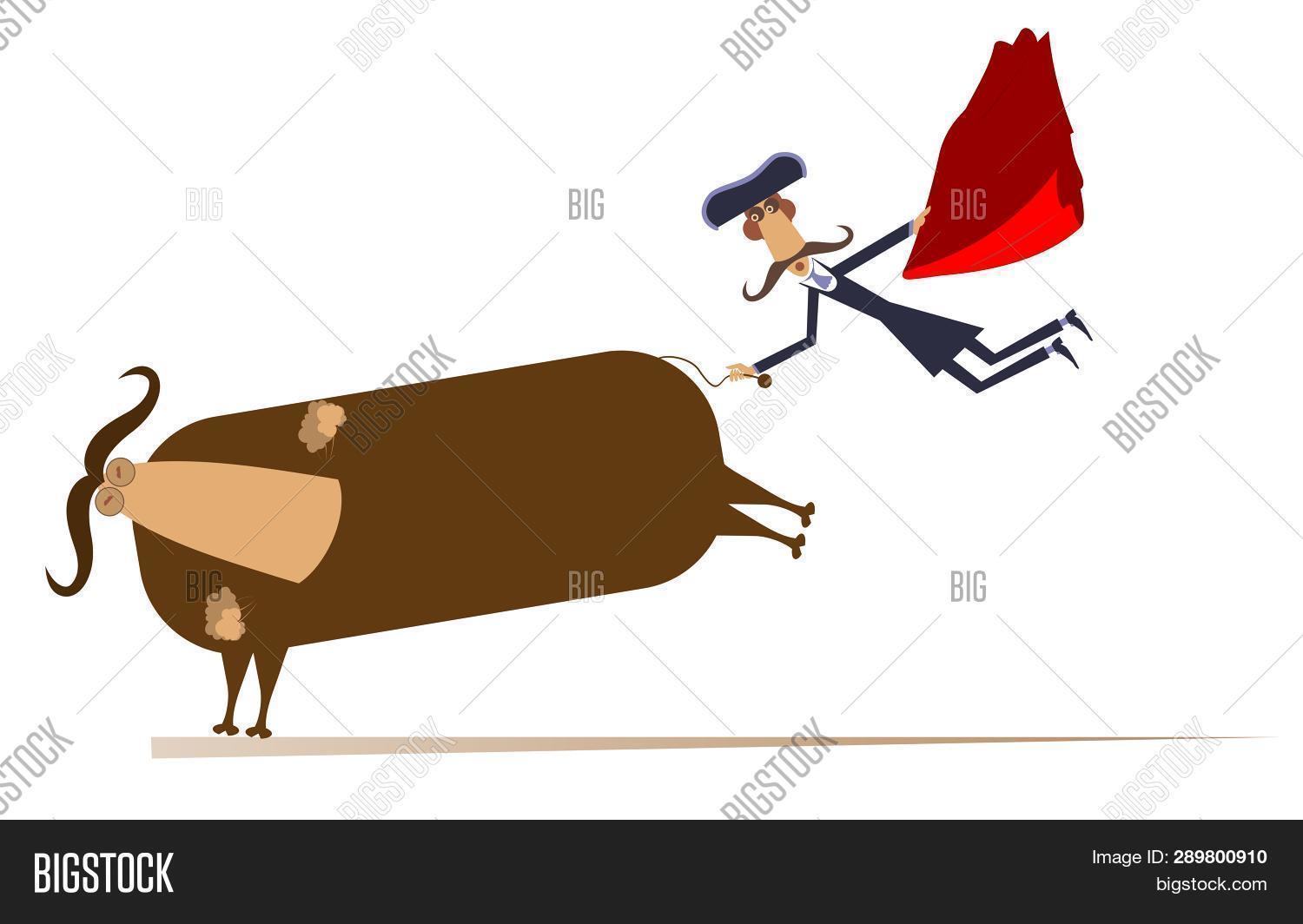 Cartoon Bullfighter Image & Photo (Free Trial) | Bigstock