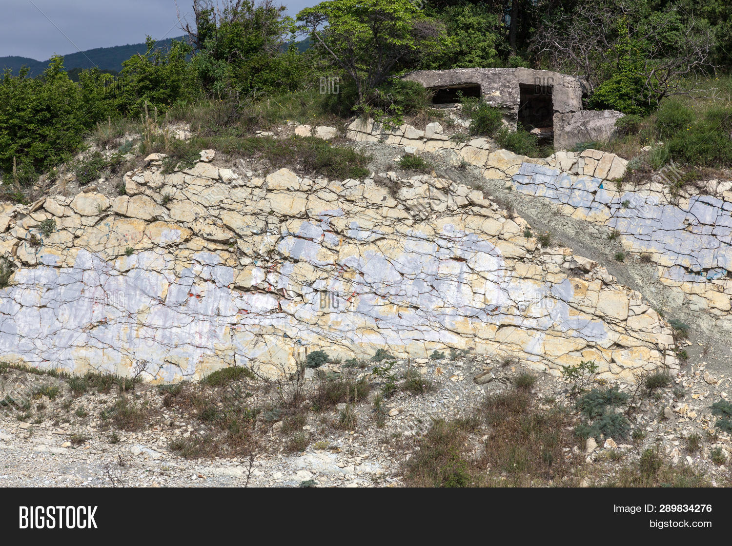 Shale Mountains Cement Image & Photo (Free Trial) | Bigstock