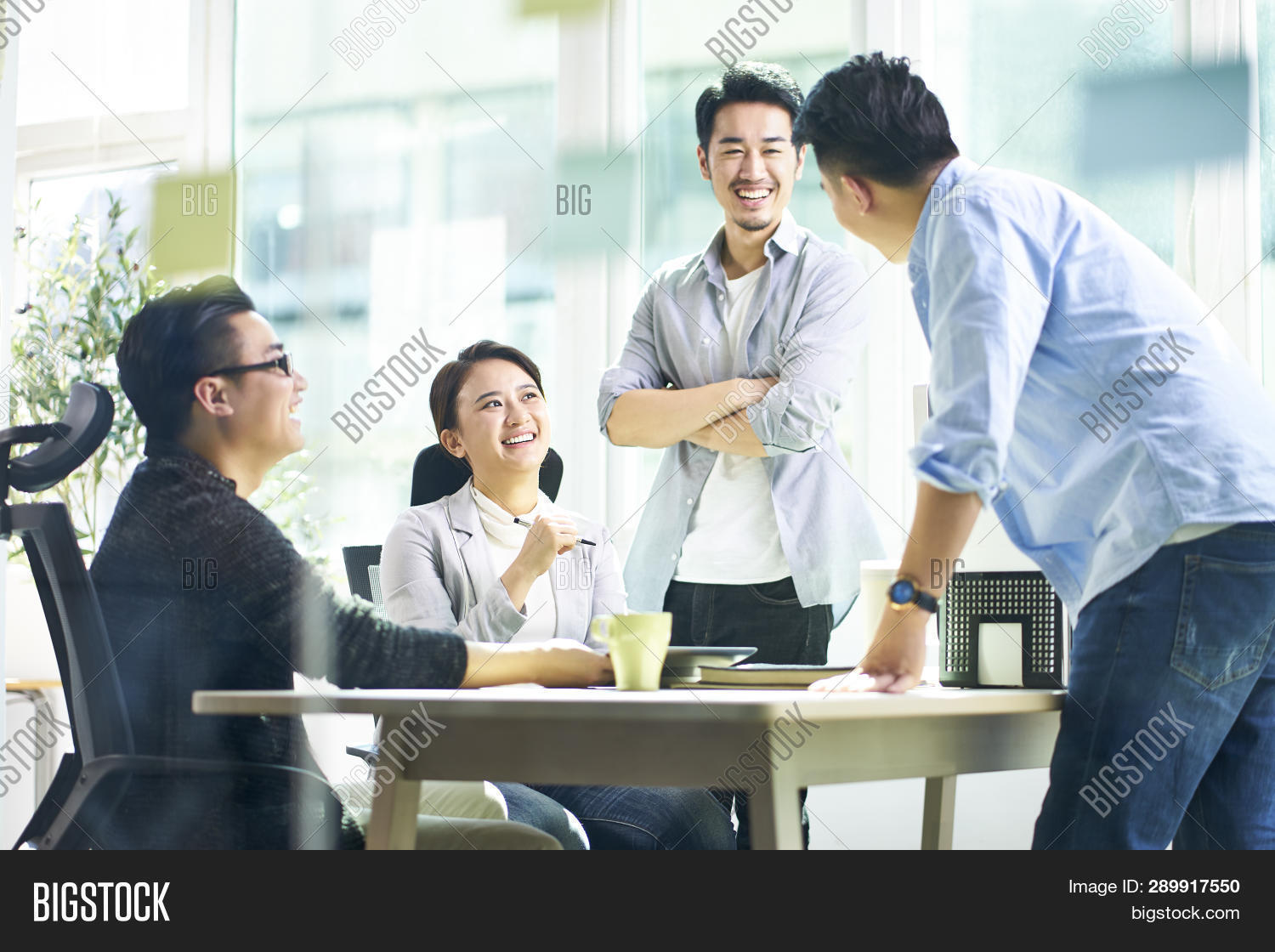 Group Four Happy Young Image & Photo (Free Trial) | Bigstock