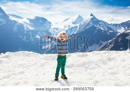 Children Hiking Alps Image & Photo (Free Trial) | Bigstock