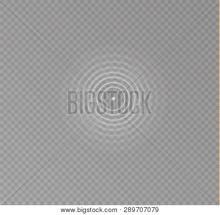 Sonar Waves Isolated Vector & Photo (Free Trial) | Bigstock