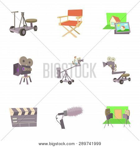 Filming Icons Set. Image & Photo (Free Trial) | Bigstock