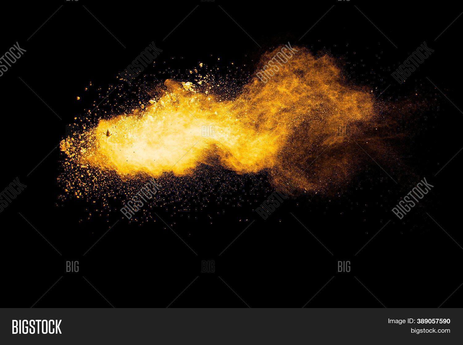 Orange Color Powder Image & Photo (Free Trial) | Bigstock