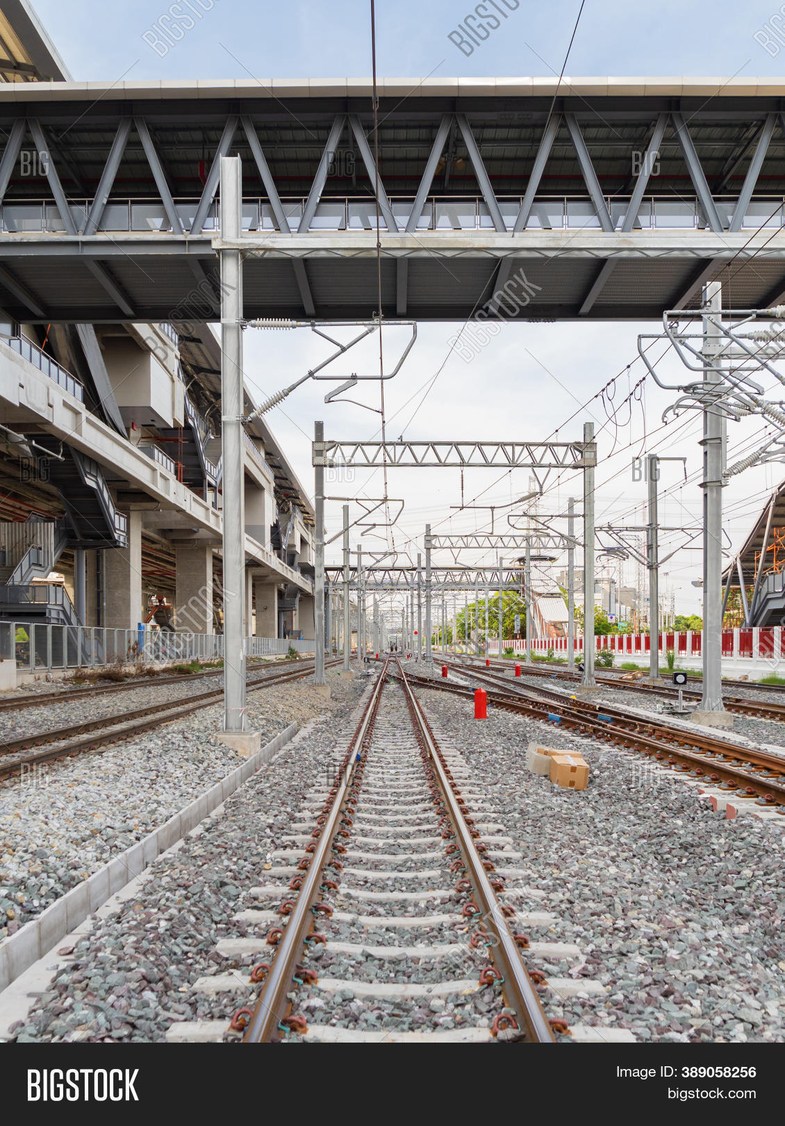 Train Tram On Railway Image & Photo (Free Trial) | Bigstock