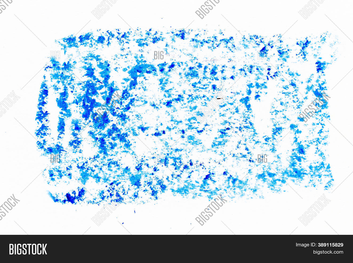 Blue Color Oil Pastel Image & Photo (Free Trial) | Bigstock