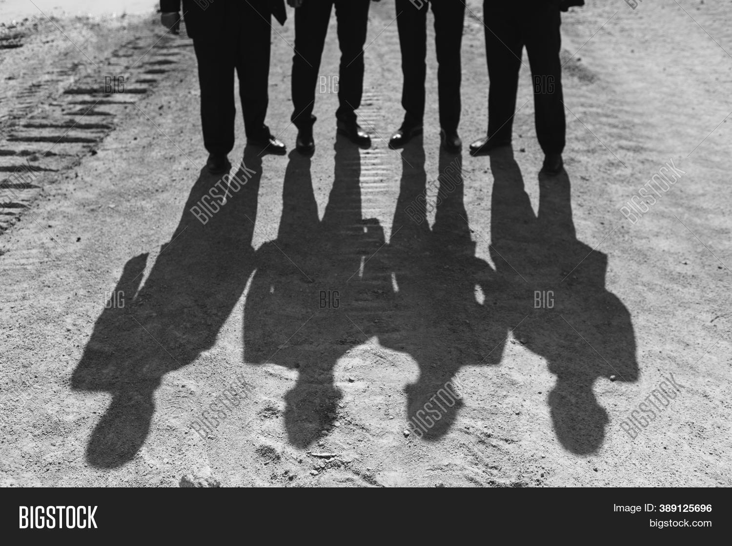 Shadow Group Faceless Image & Photo (Free Trial) | Bigstock