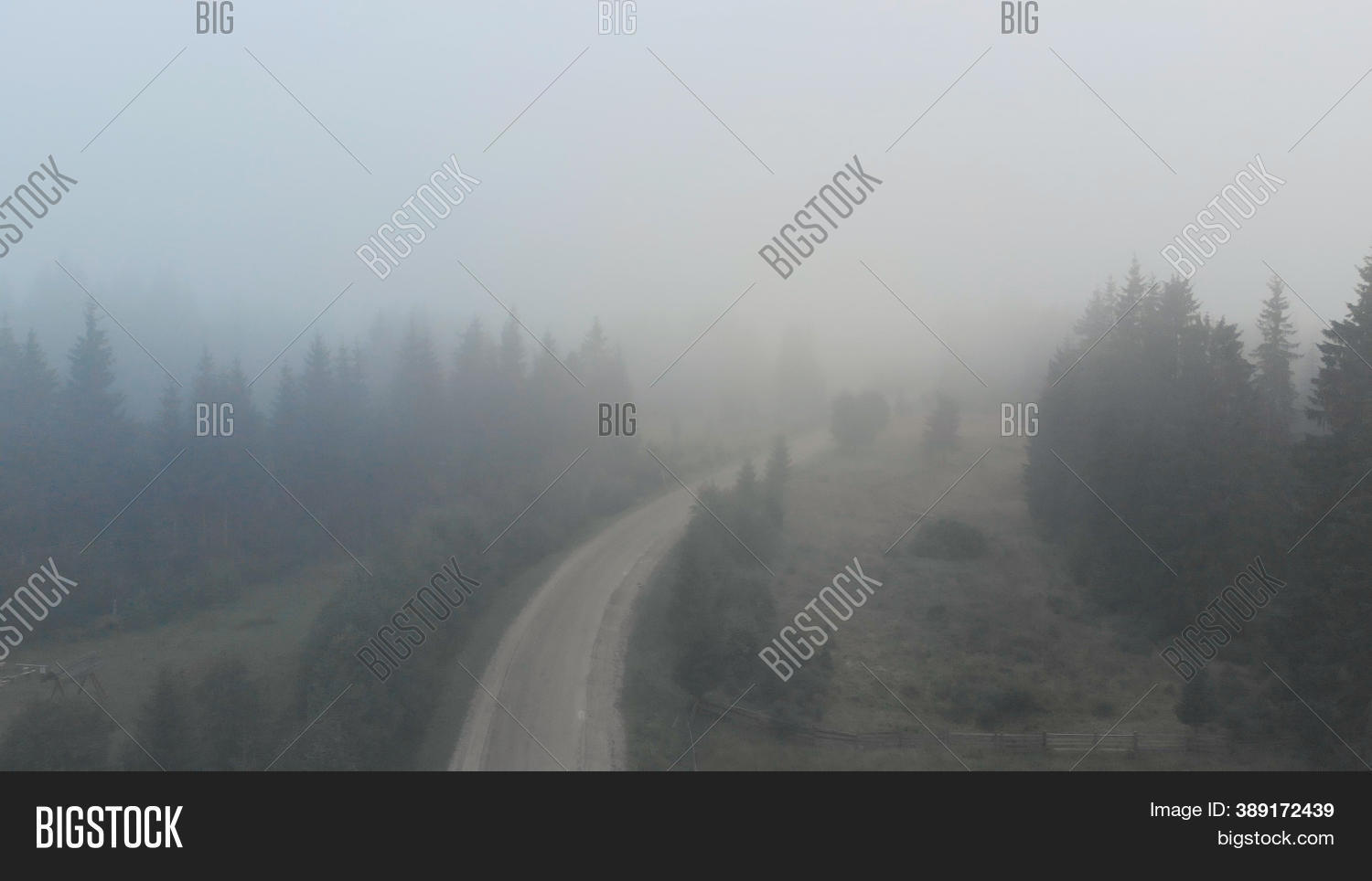 Scenery Thick Fog. Image & Photo (Free Trial) | Bigstock