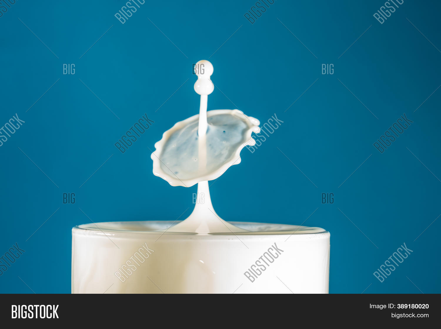 Two Drops Milk Fall Image & Photo (Free Trial) | Bigstock