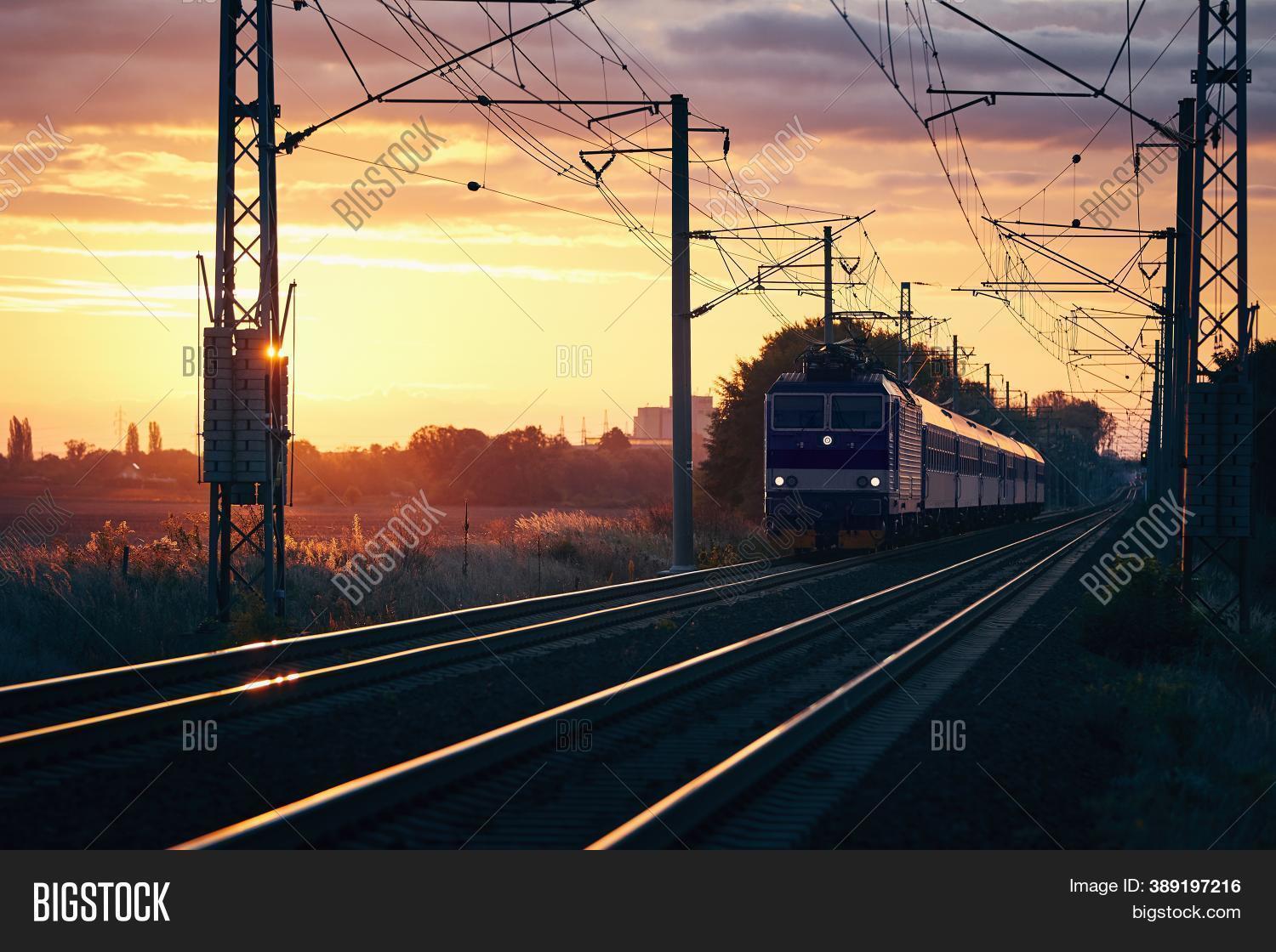 Passenger Train Public Image & Photo (Free Trial) | Bigstock