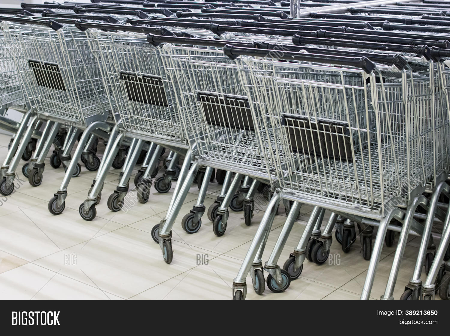 Many Shopping Cart On Image & Photo (Free Trial) | Bigstock