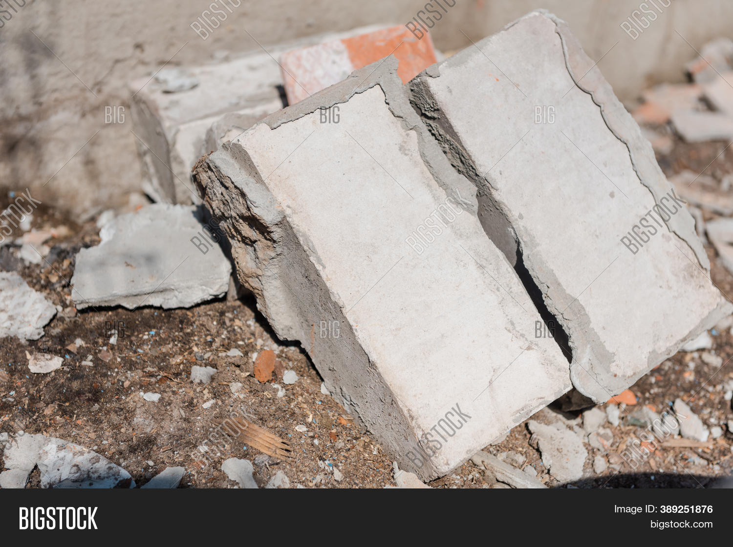 Scrap Bricks. Image & Photo (Free Trial) | Bigstock