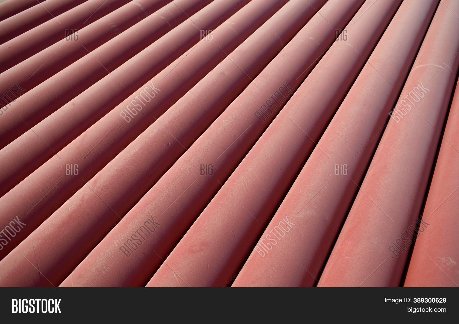 Red Steel Pipes Fire Image & Photo (Free Trial) | Bigstock