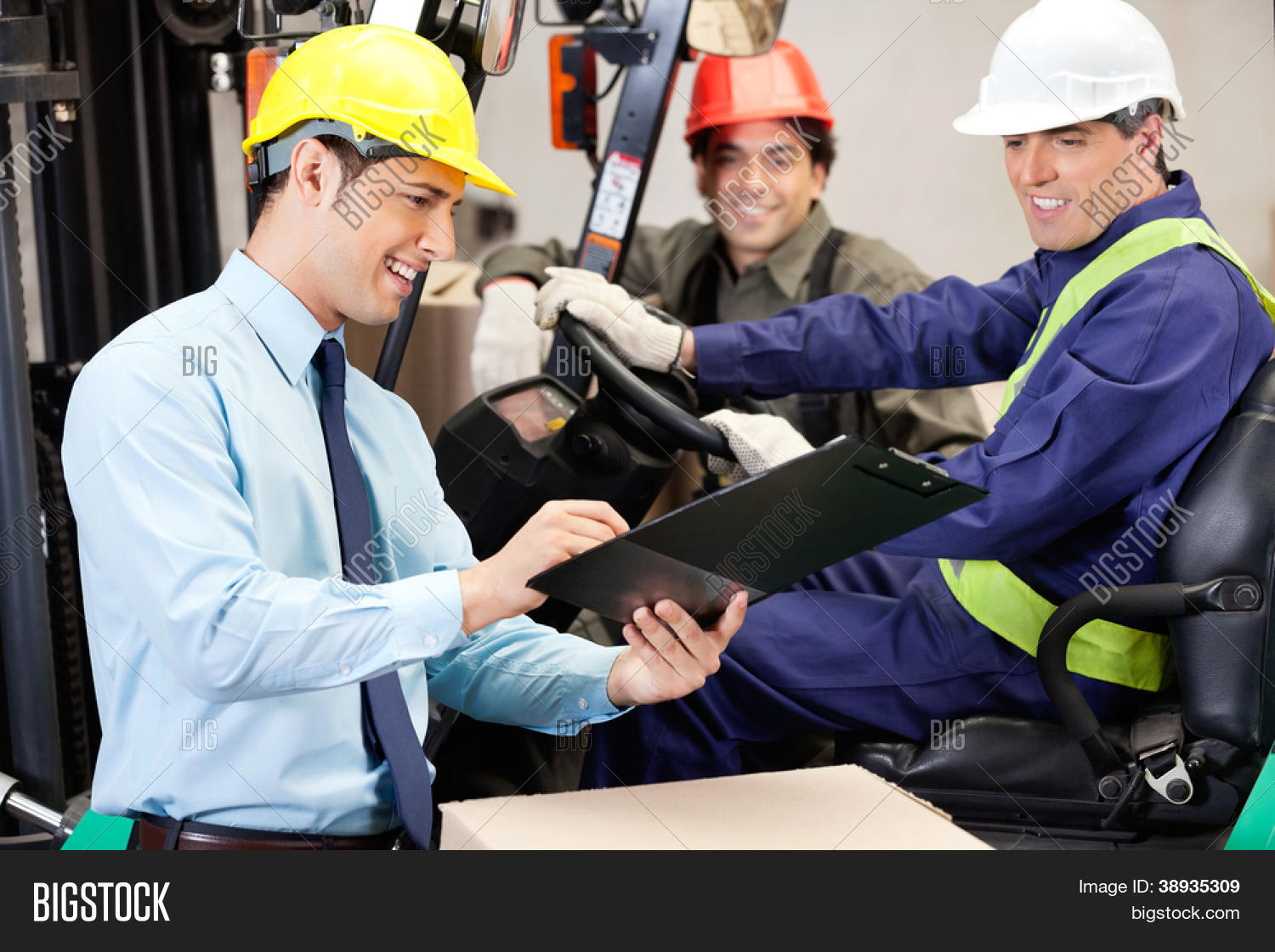 Happy Male Supervisor Image & Photo (Free Trial) | Bigstock
