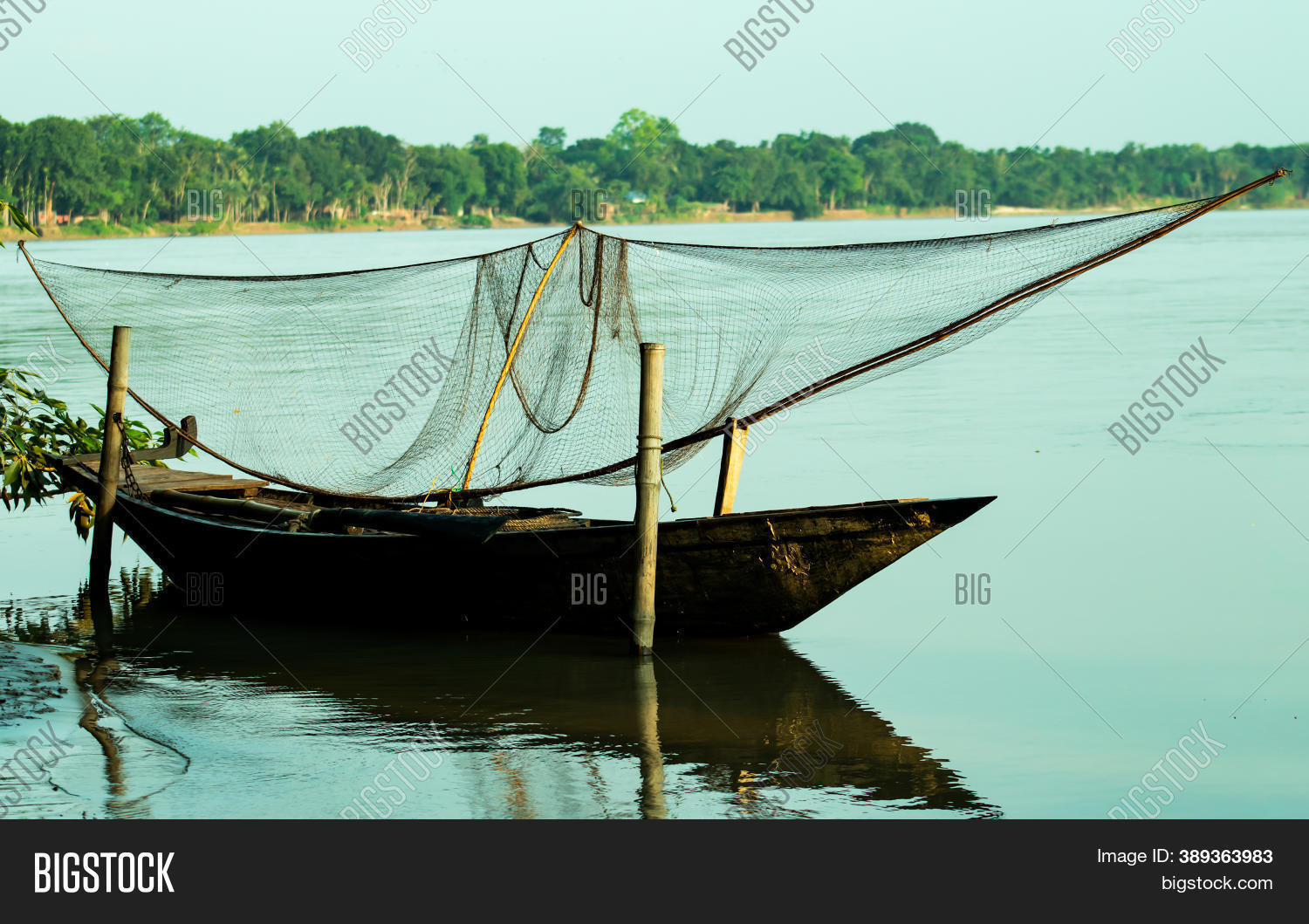 Boat Fishing Net Image & Photo (Free Trial) | Bigstock