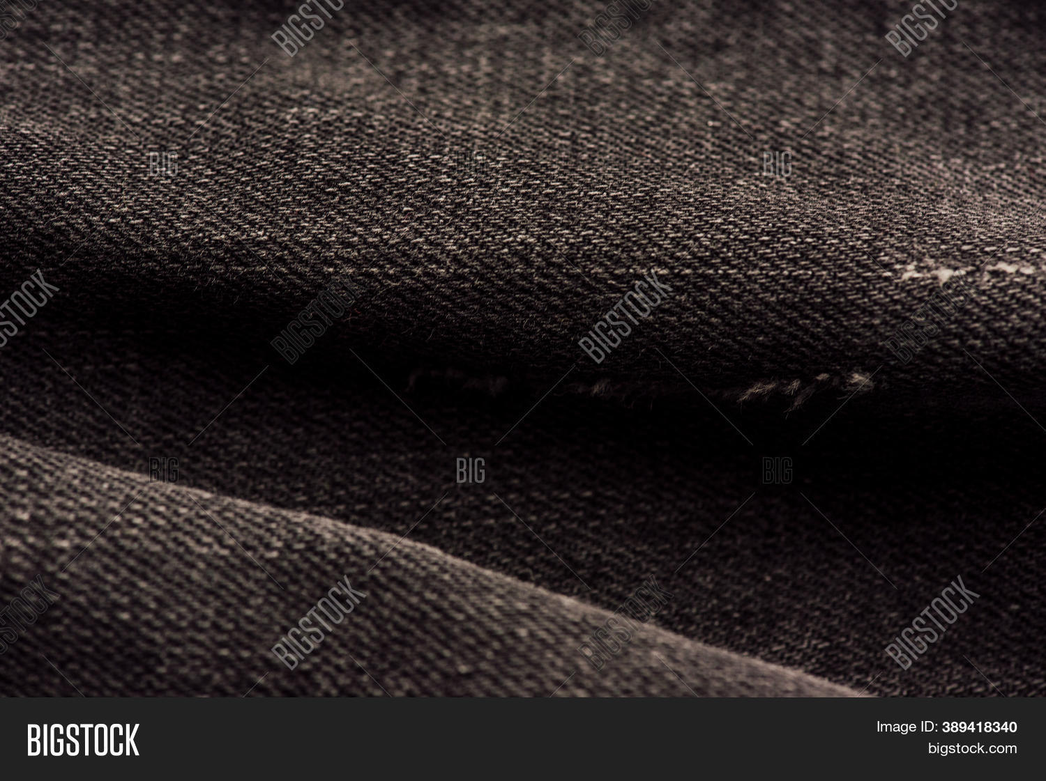 Black Denim Fabric Image & Photo (Free Trial) | Bigstock