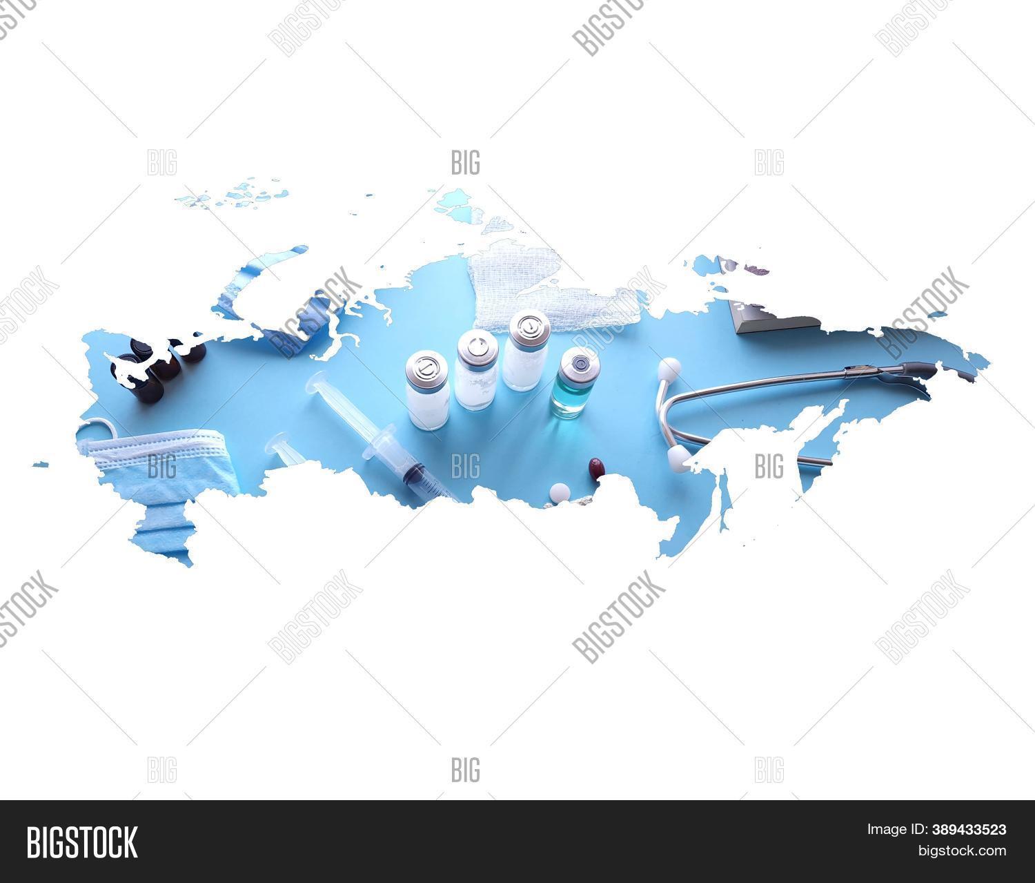 Map Russia Formed Image & Photo (Free Trial) | Bigstock