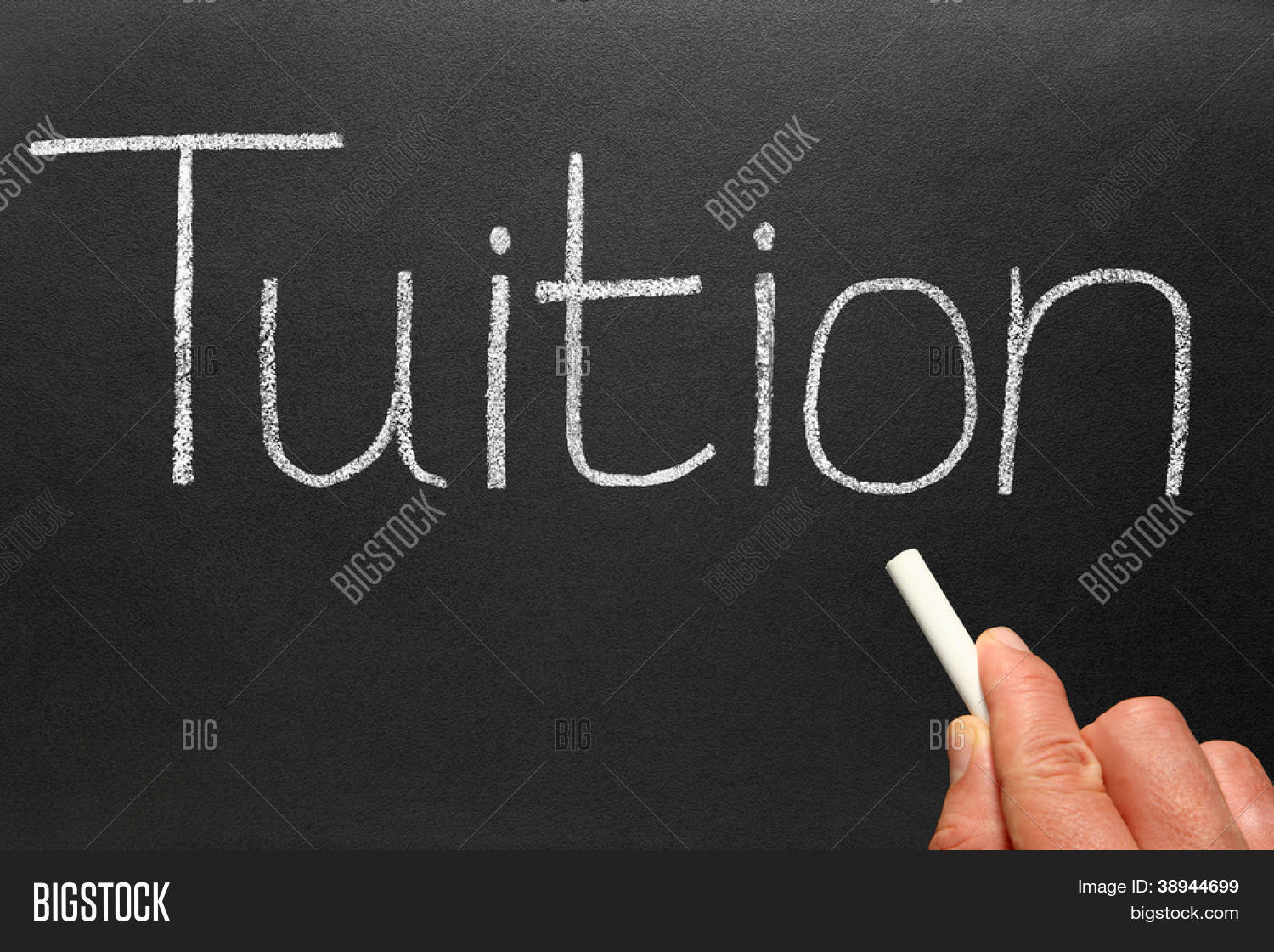 Tuition, Written On Image & Photo (Free Trial) | Bigstock