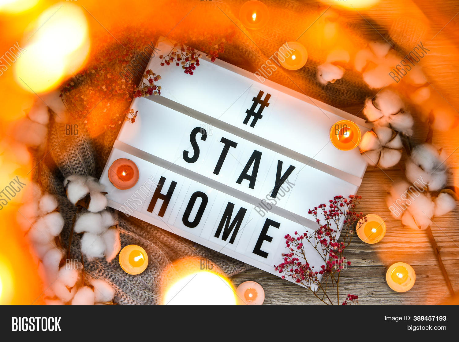Hashtag Stay Home. Image & Photo (Free Trial) | Bigstock