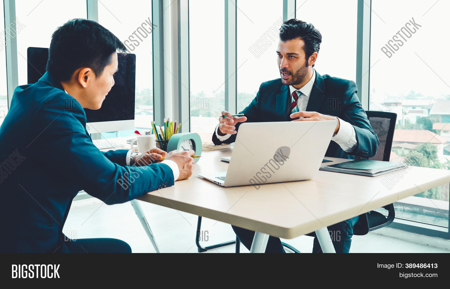 Talking Business Meeting
