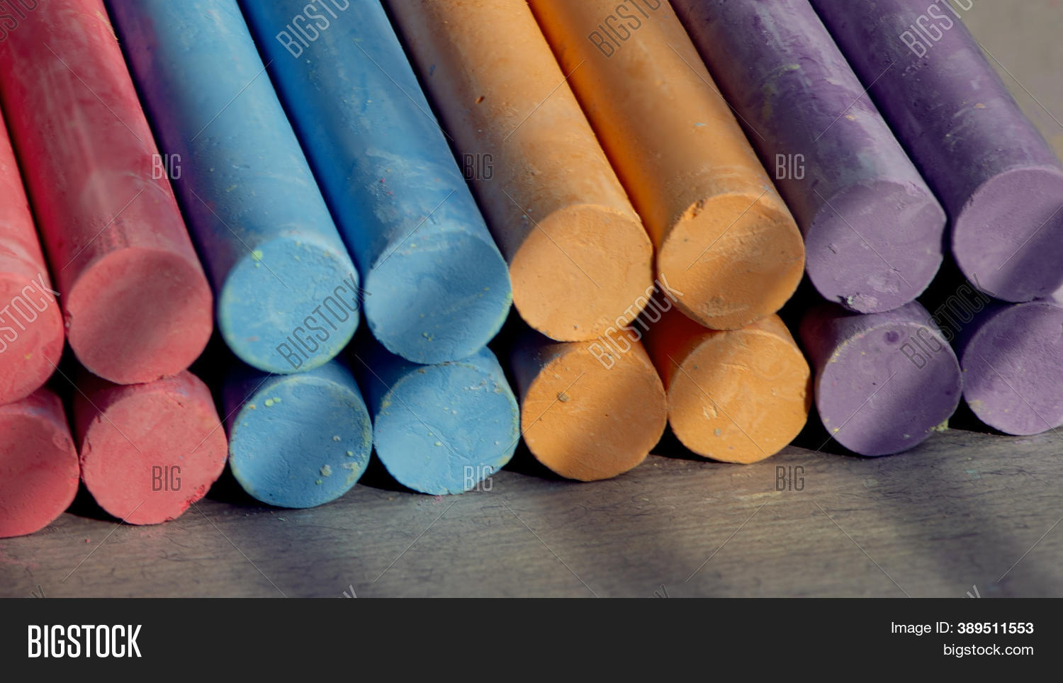 Close- Rainbow Crayons Image & Photo (Free Trial) | Bigstock