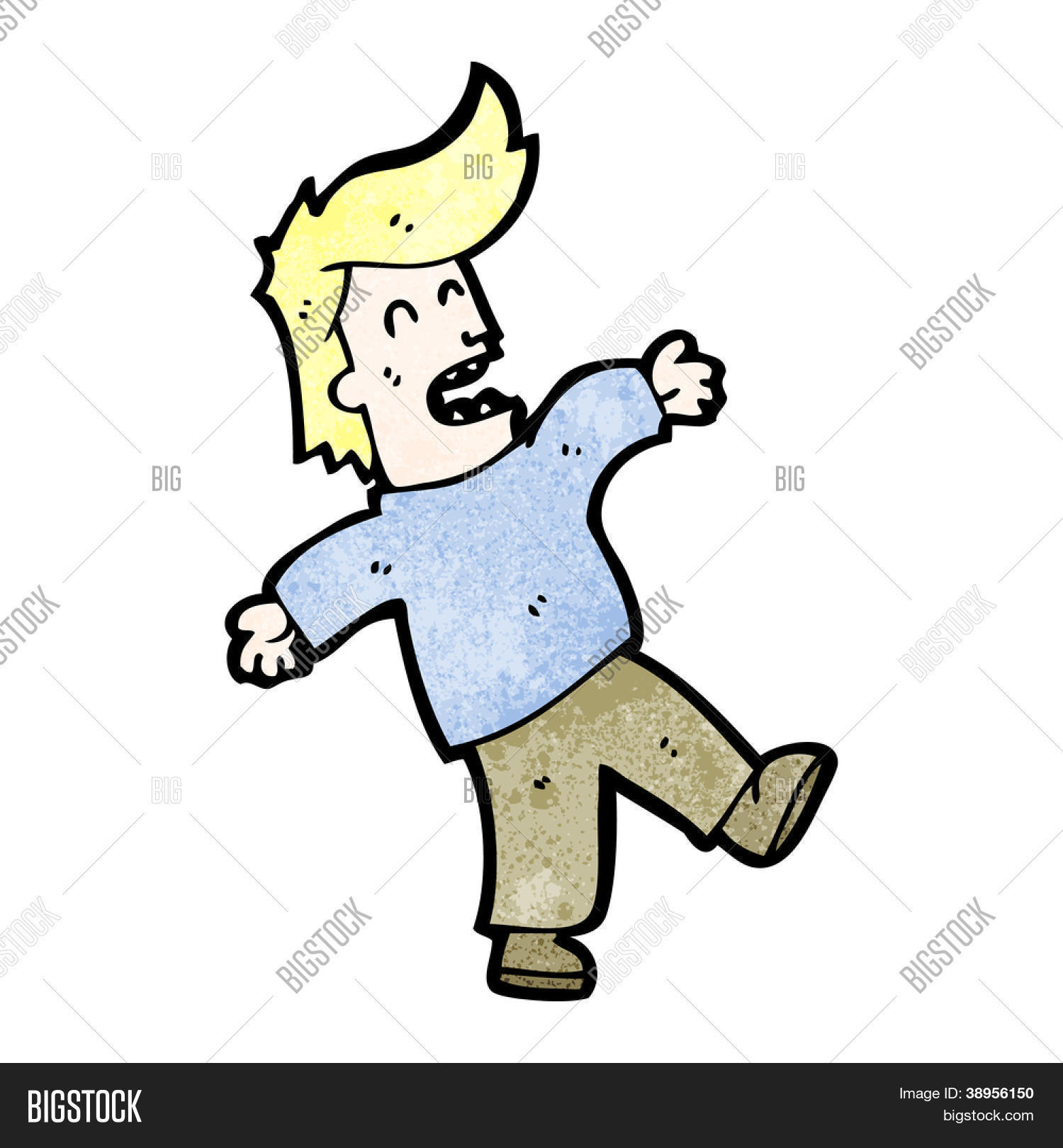 Cartoon Man Fainting Vector & Photo (Free Trial) | Bigstock