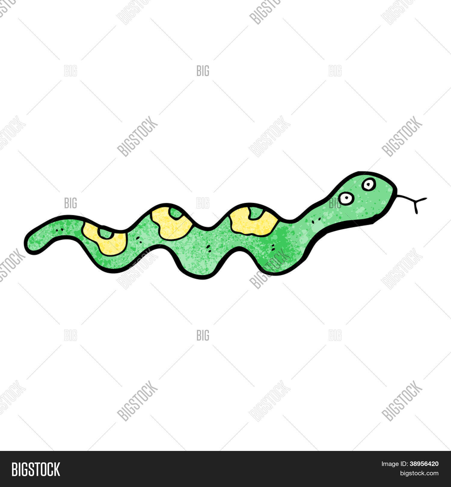 Slithering Snake Vector & Photo (Free Trial) | Bigstock