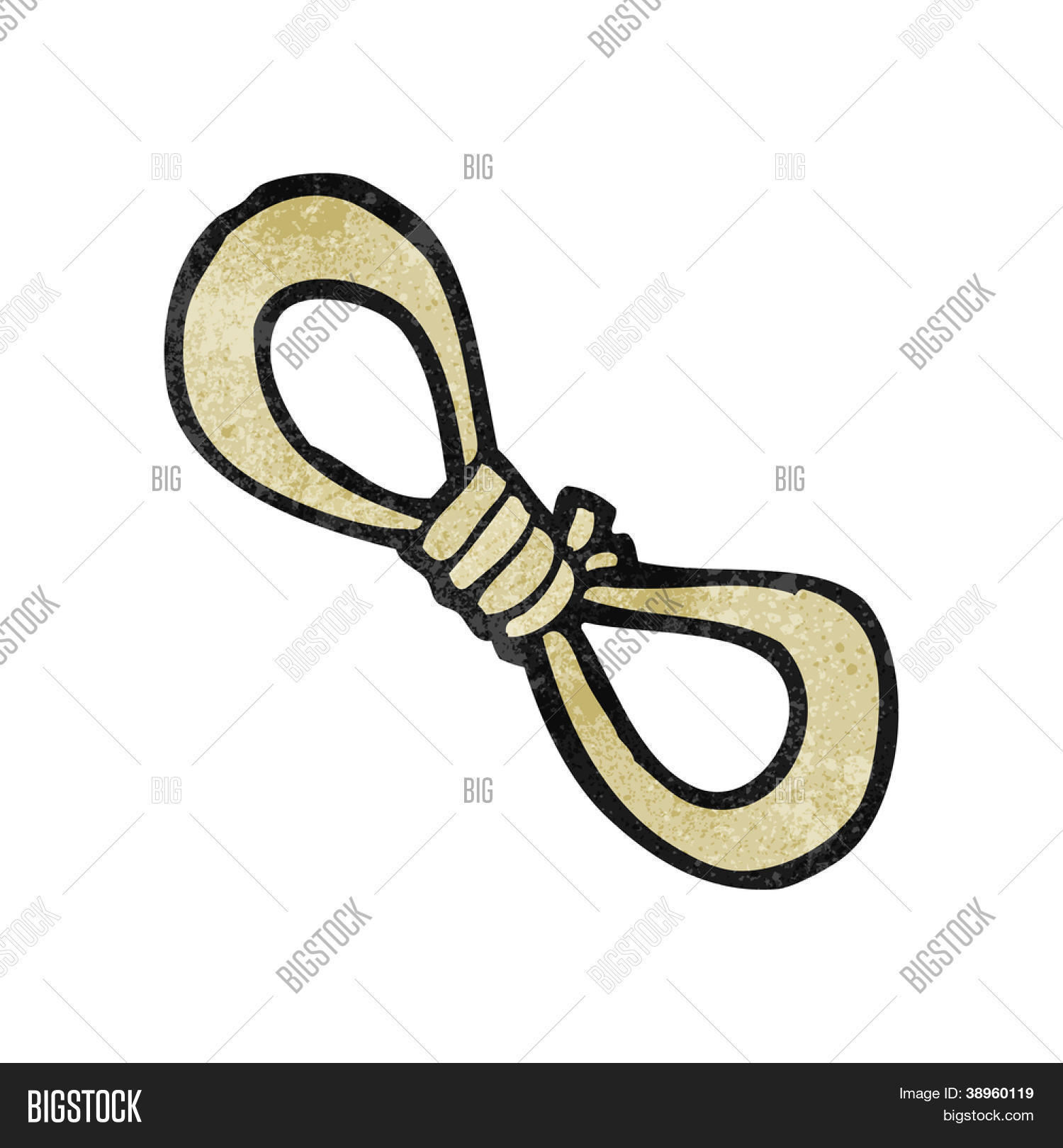 Cartoon Knotted Rope Vector & Photo (Free Trial) | Bigstock