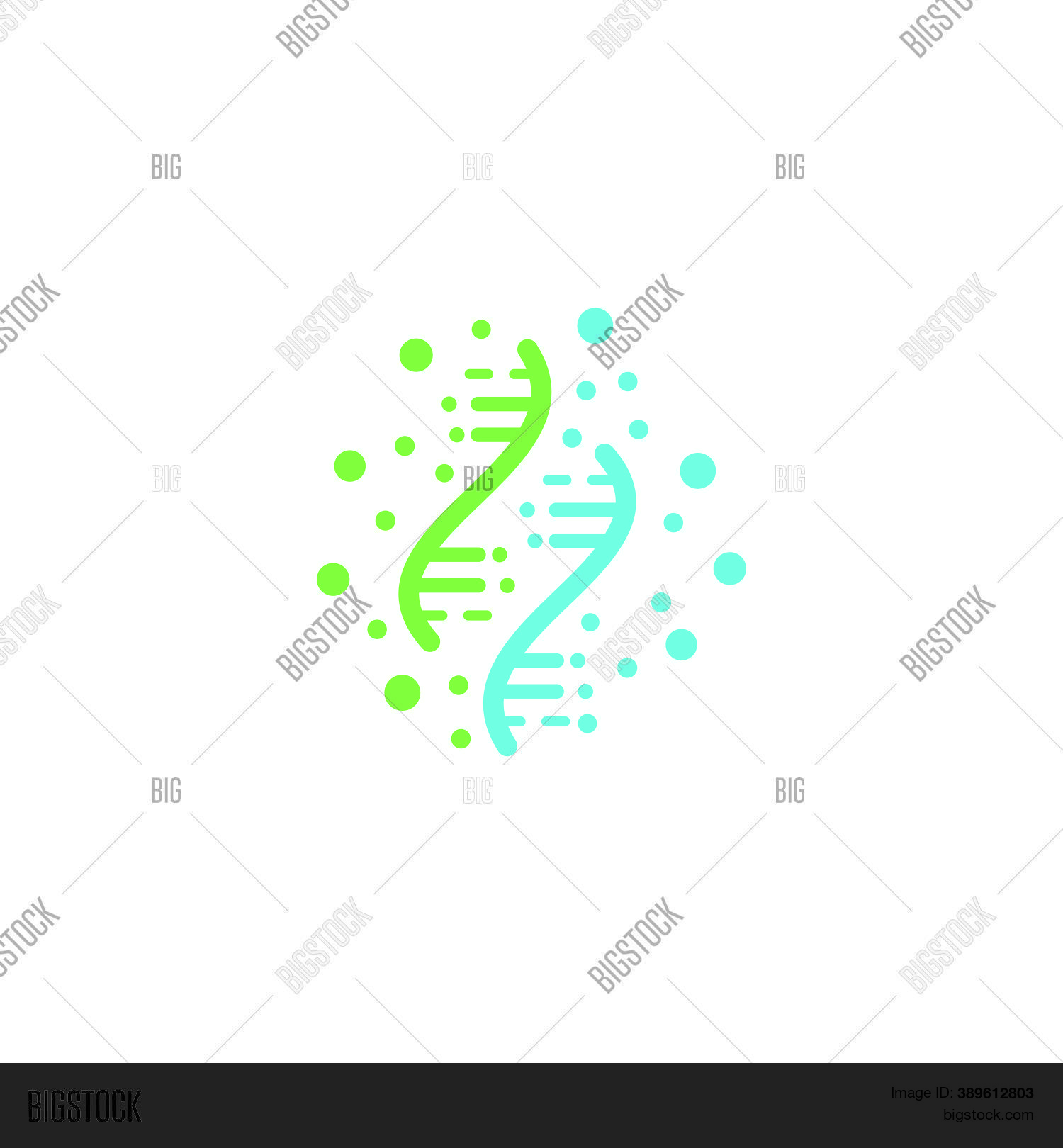 Dna Helix Logo Vector & Photo (Free Trial) | Bigstock