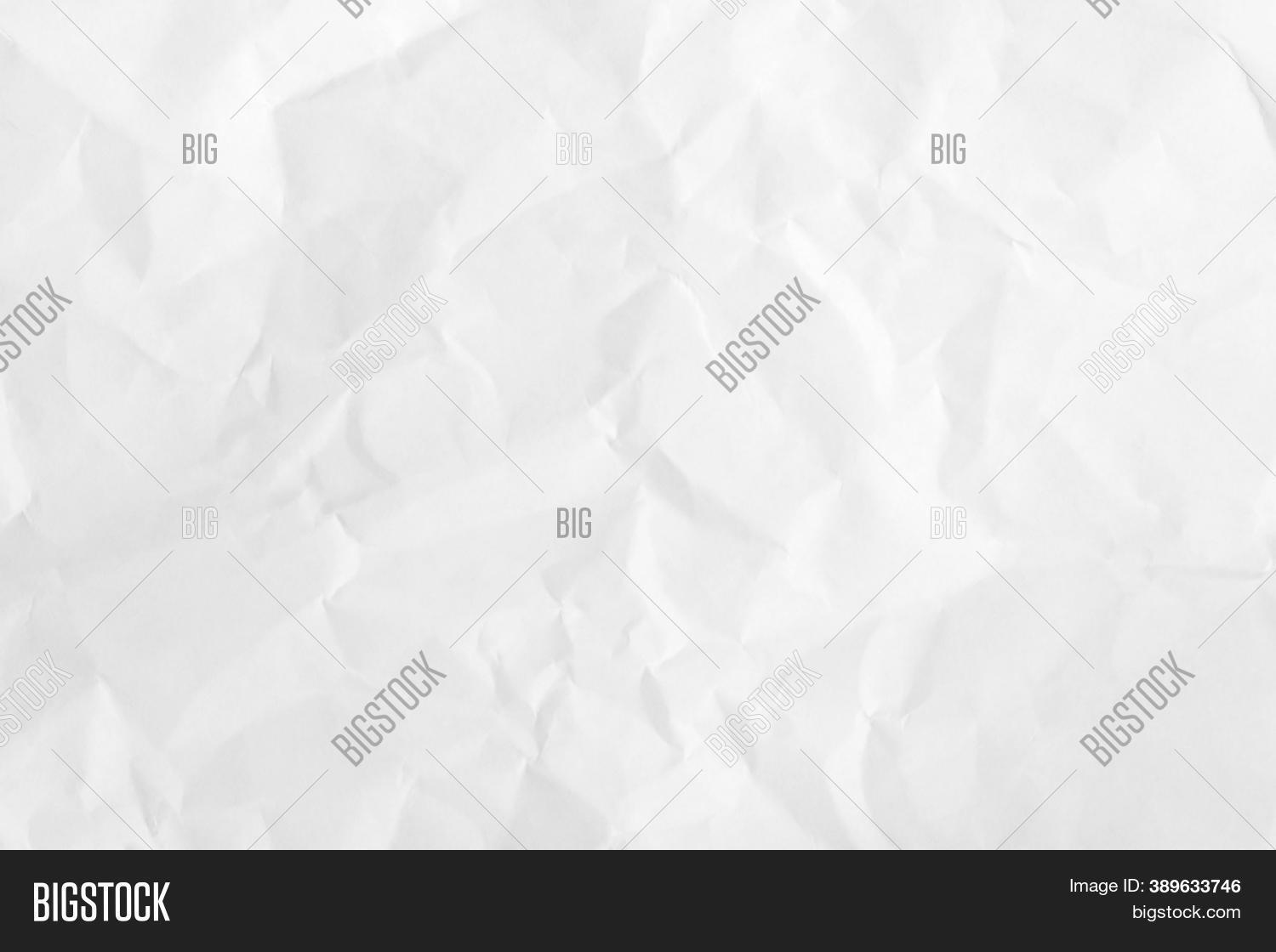 White Crumpled Natural Image & Photo (Free Trial) | Bigstock