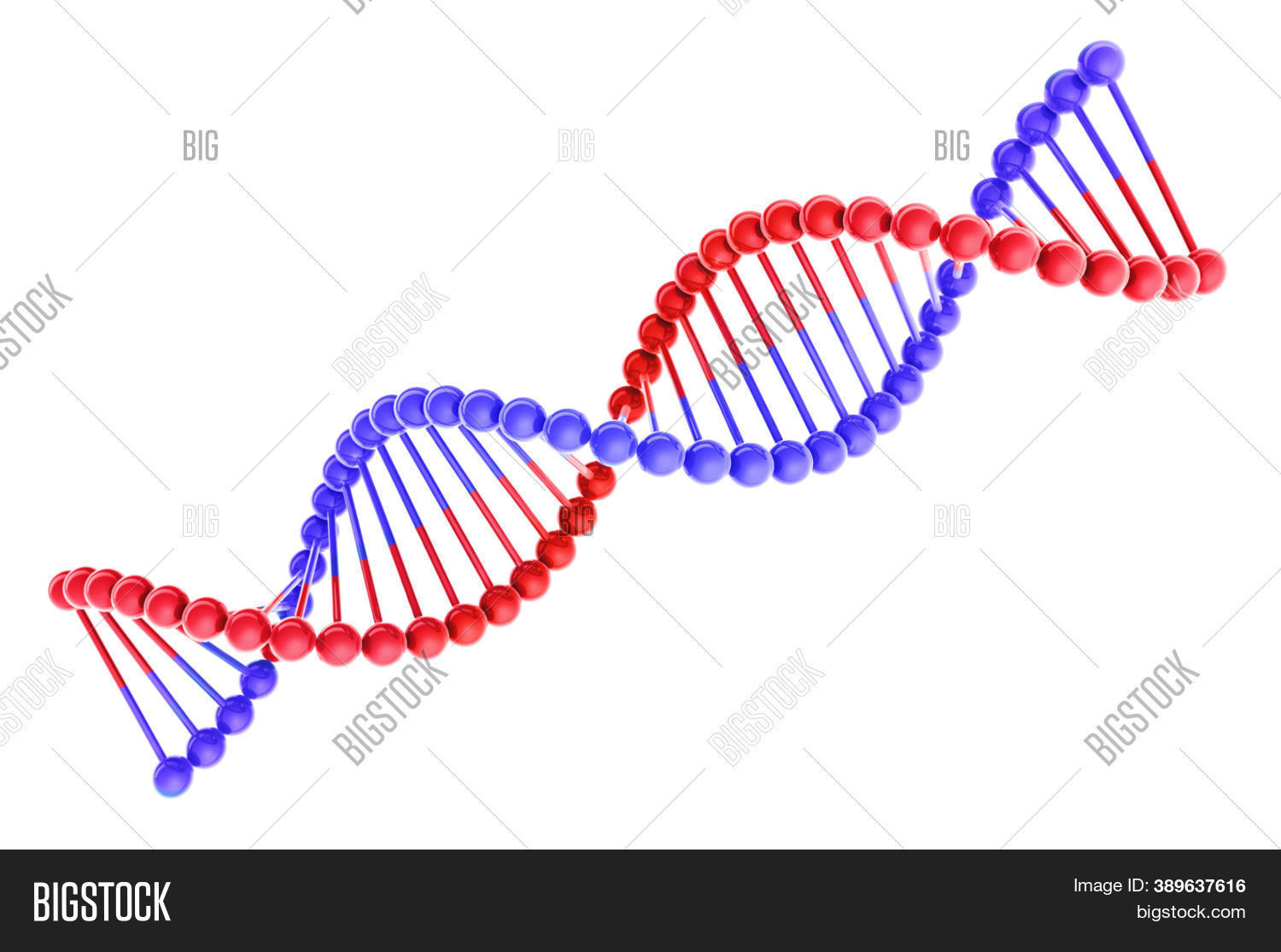 3d Render Dna Molecule Image & Photo (Free Trial) | Bigstock