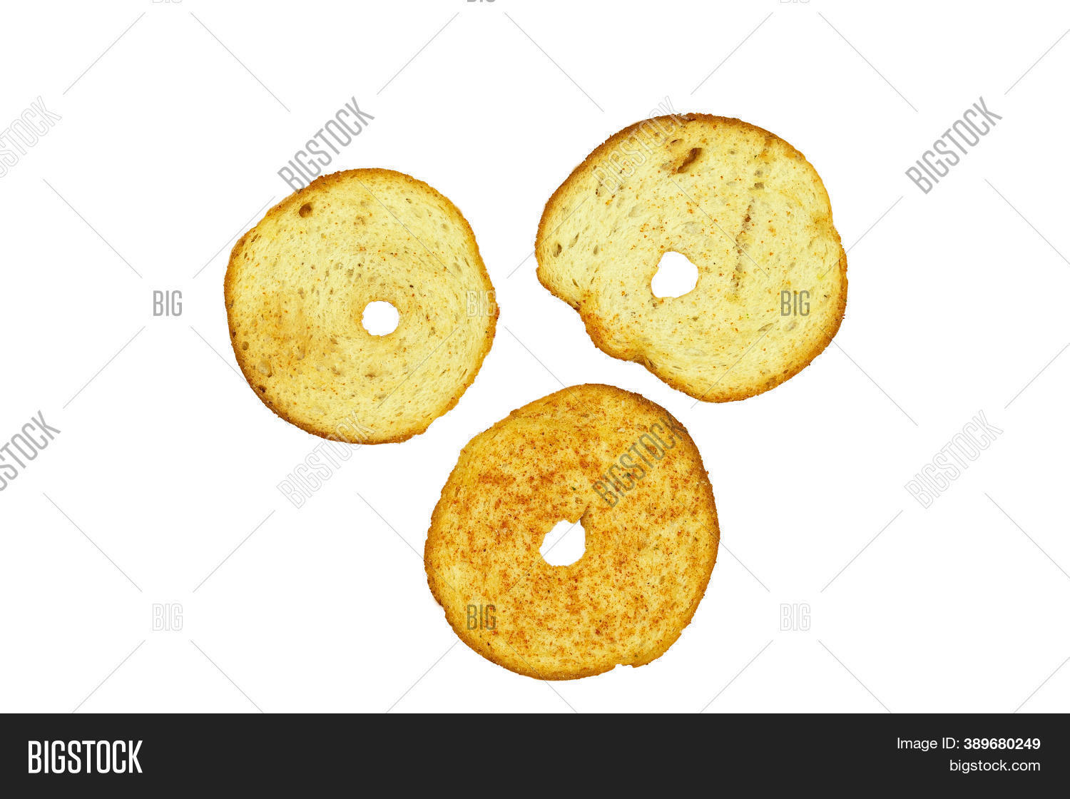 Round Toasts White Image & Photo (Free Trial) | Bigstock