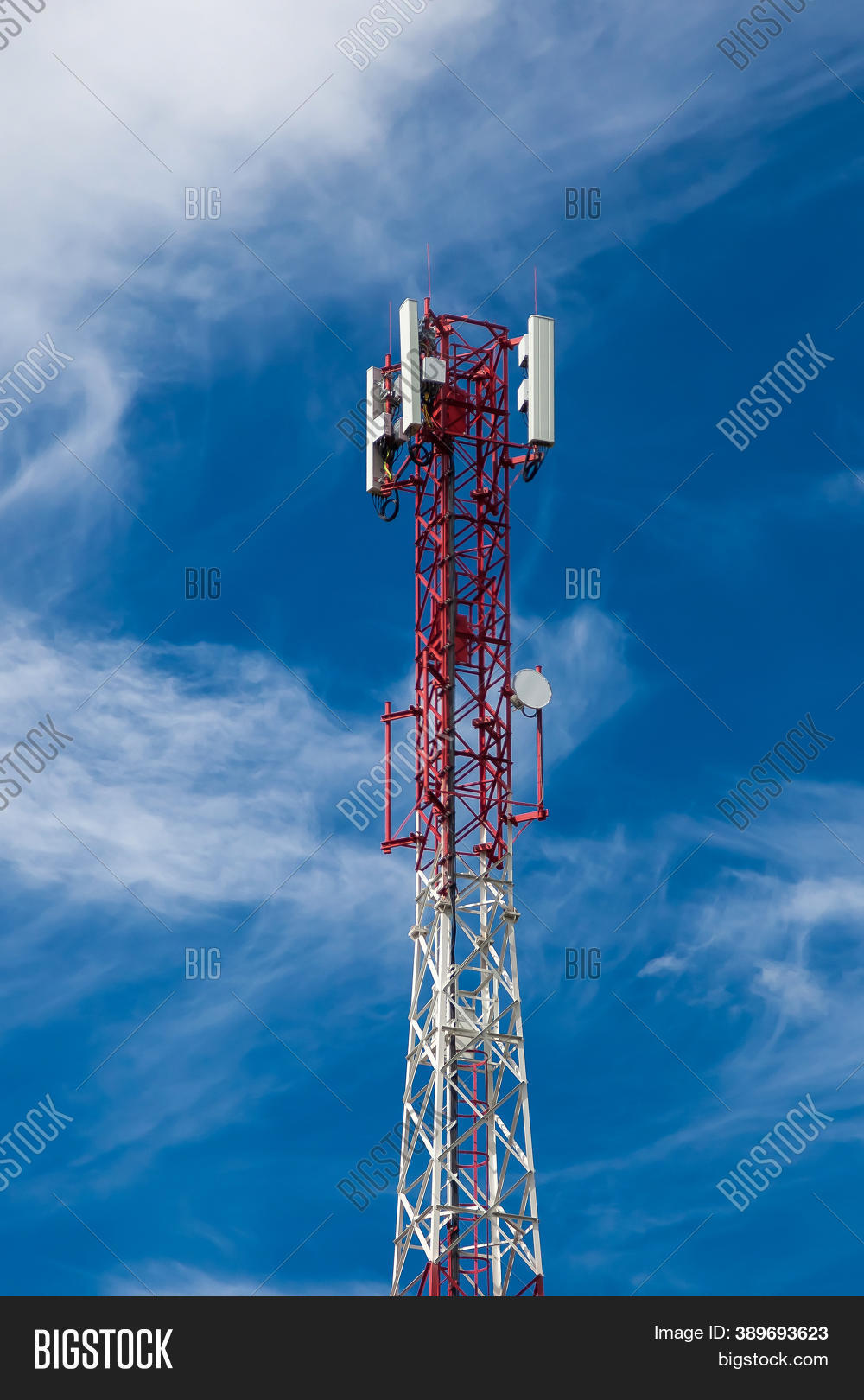 Cell Tower Against Image & Photo (Free Trial) | Bigstock