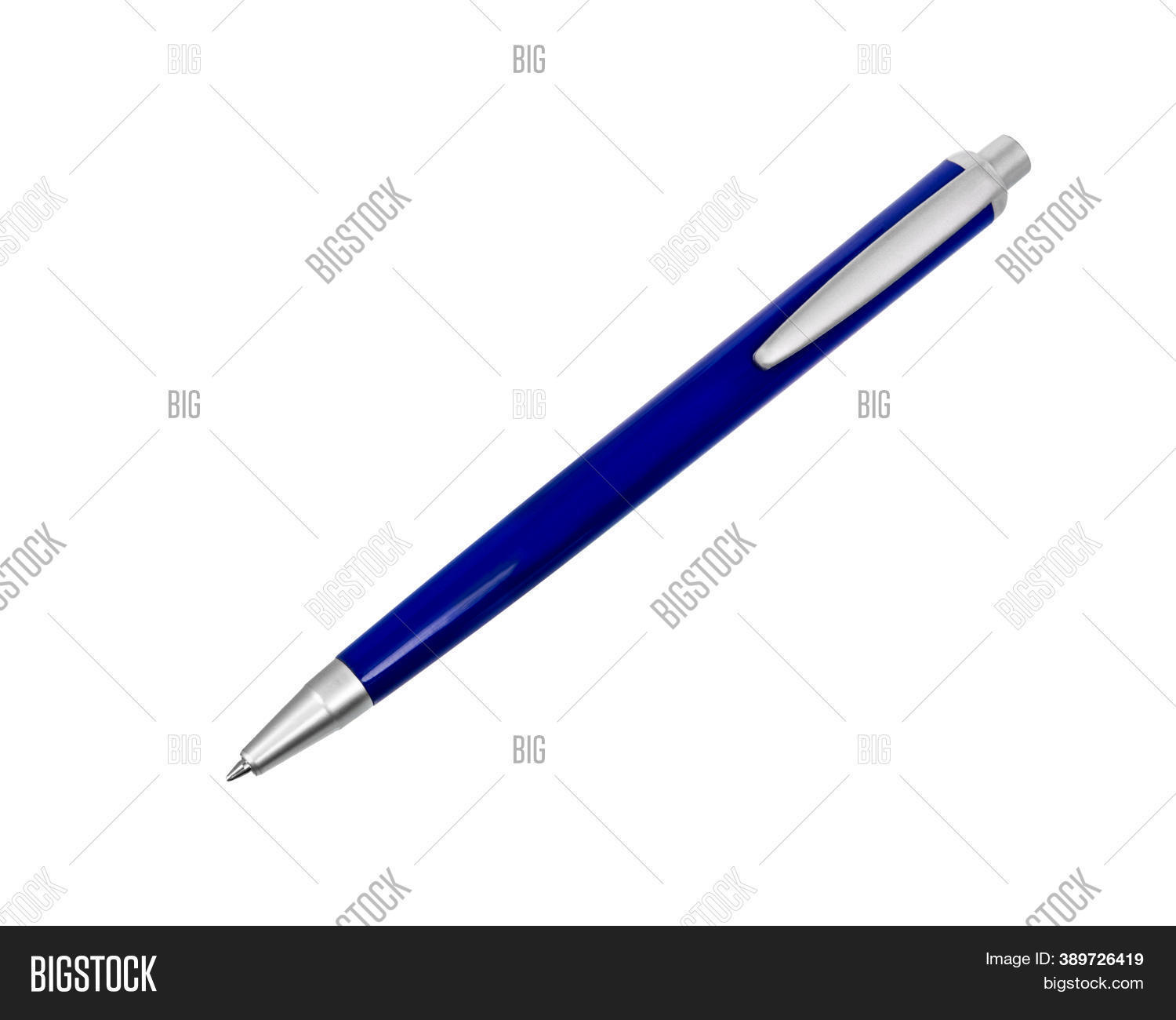 Metal Pen Isolated On Image & Photo (Free Trial) | Bigstock