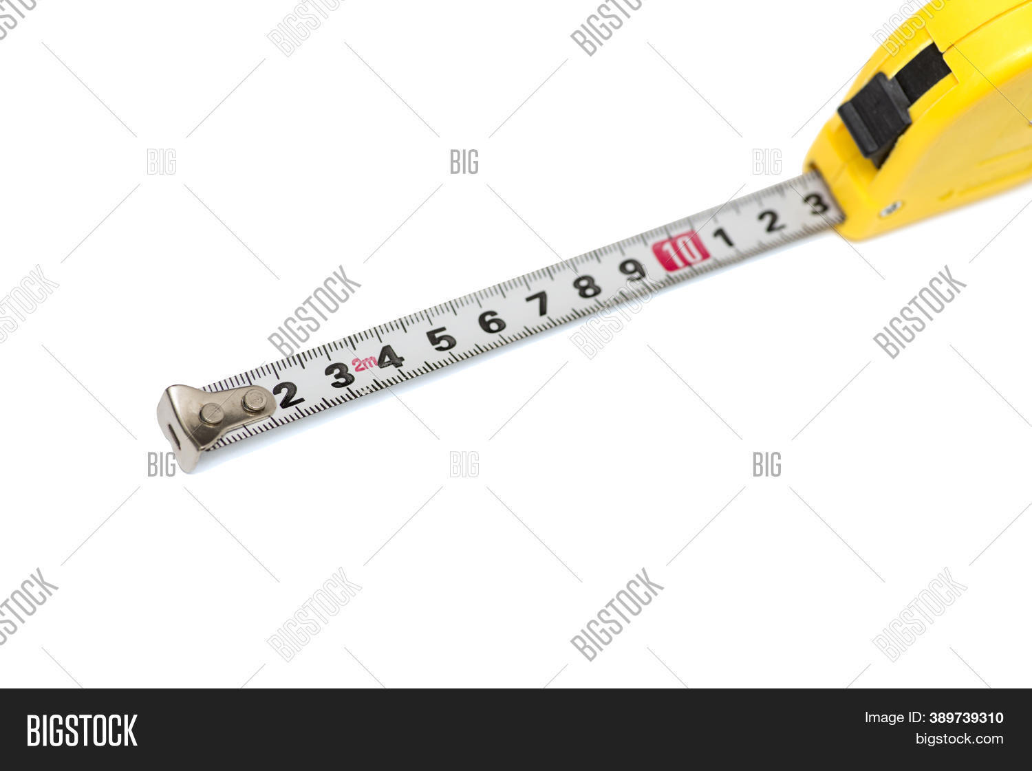 Tape Measure Isolated Image & Photo (Free Trial) | Bigstock
