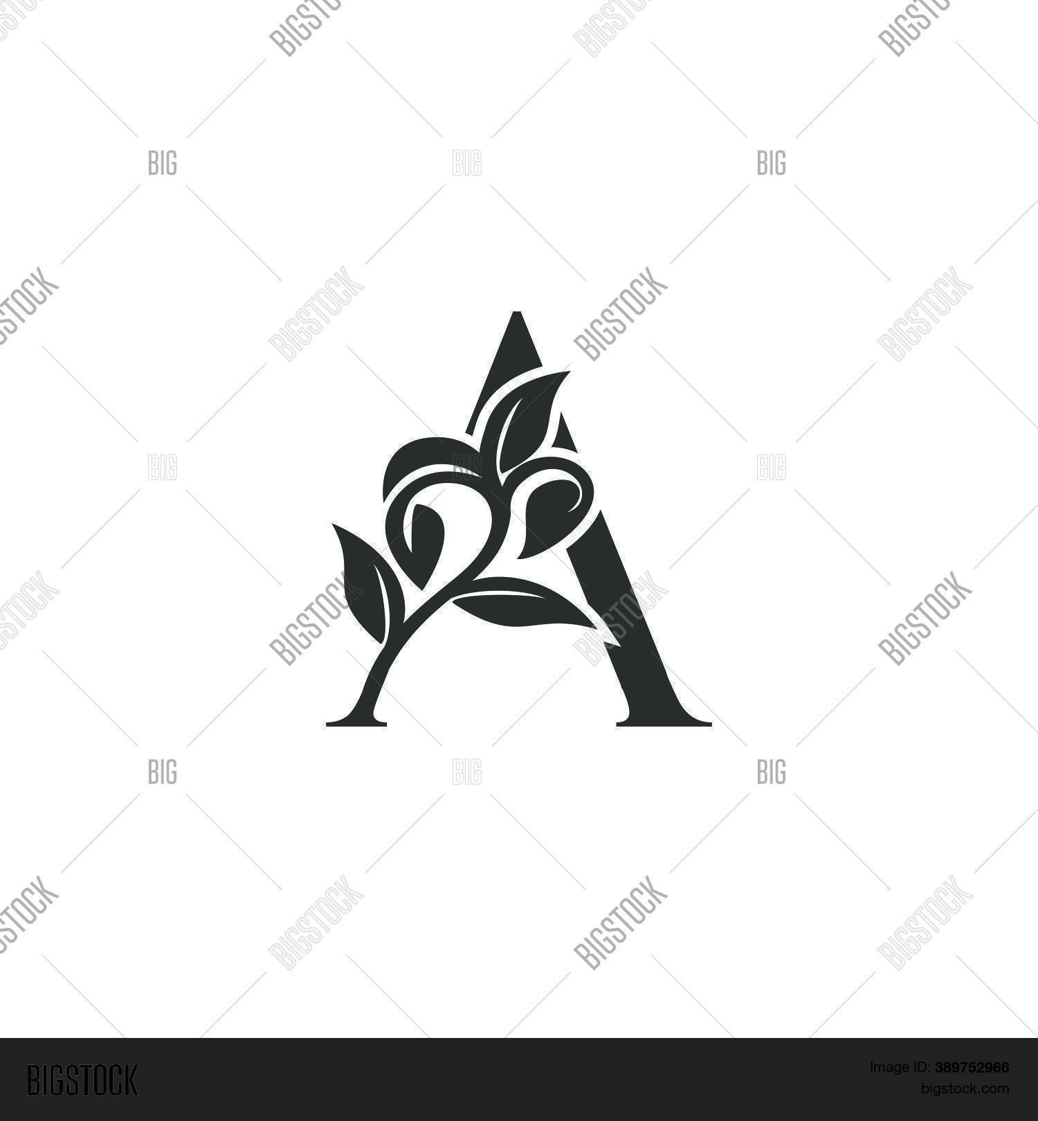 Monogram Nature Vector & Photo (Free Trial) | Bigstock