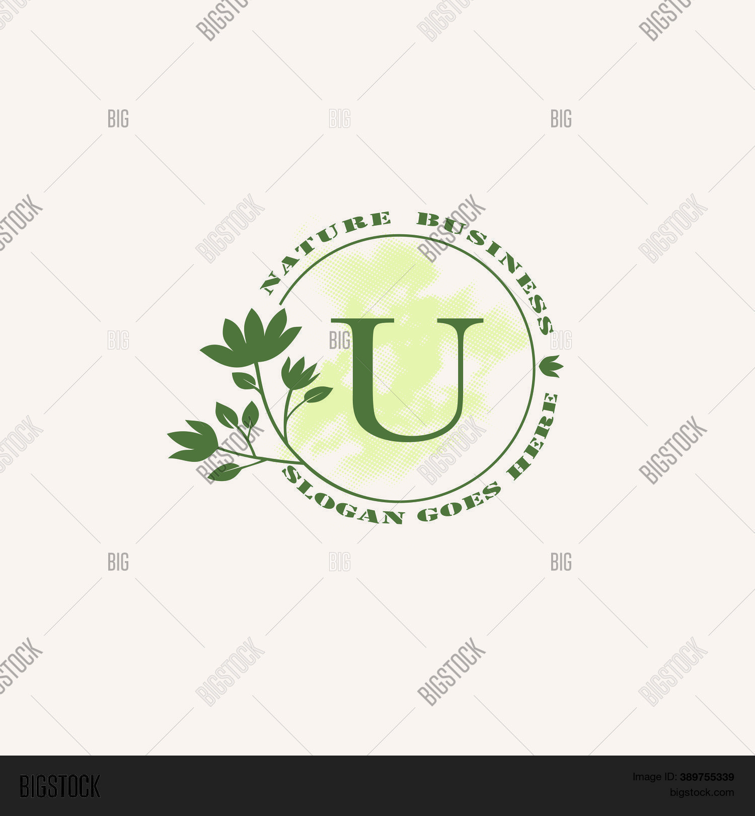 Circle Nature Tree U Vector & Photo (Free Trial) | Bigstock