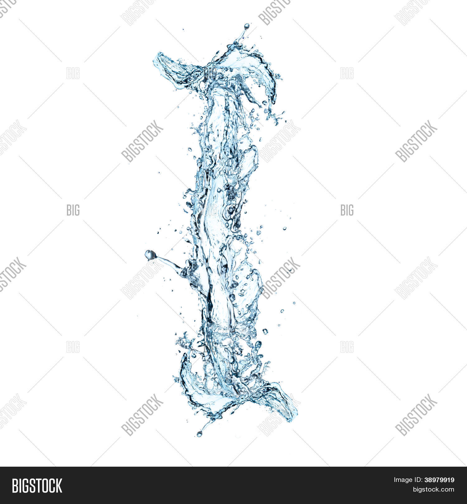 Letter Water Alphabet Image & Photo (Free Trial) | Bigstock