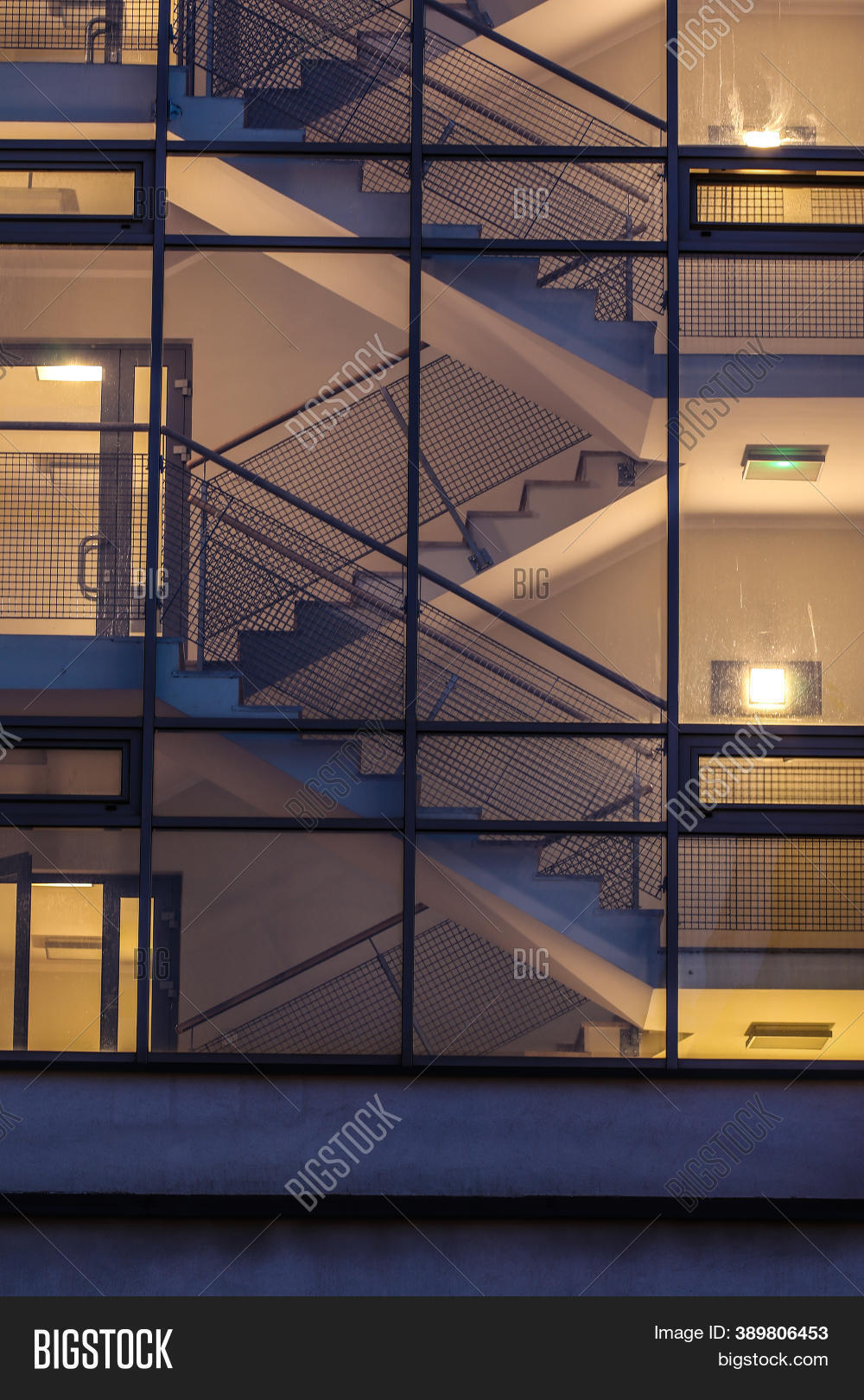 Empty Stairwell Image & Photo (Free Trial) | Bigstock