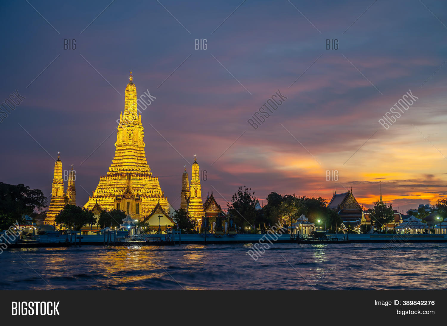 Beautiful View Wat Image & Photo (Free Trial) | Bigstock