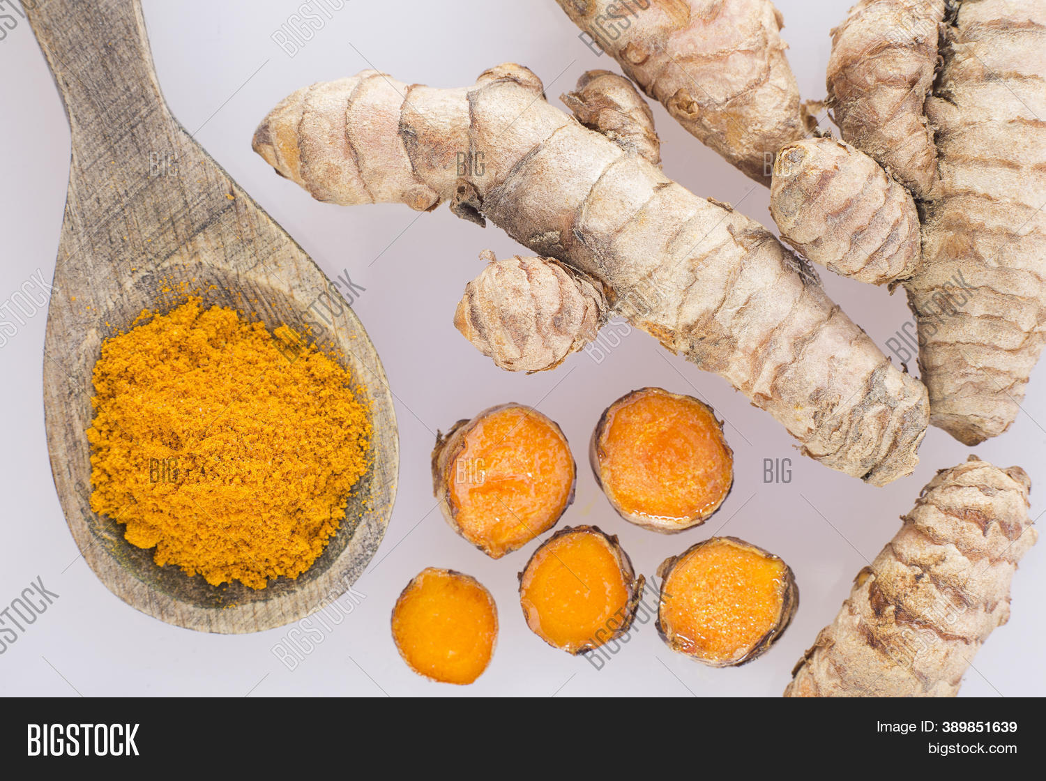 Turmeric Powder Fresh Image & Photo (Free Trial) | Bigstock