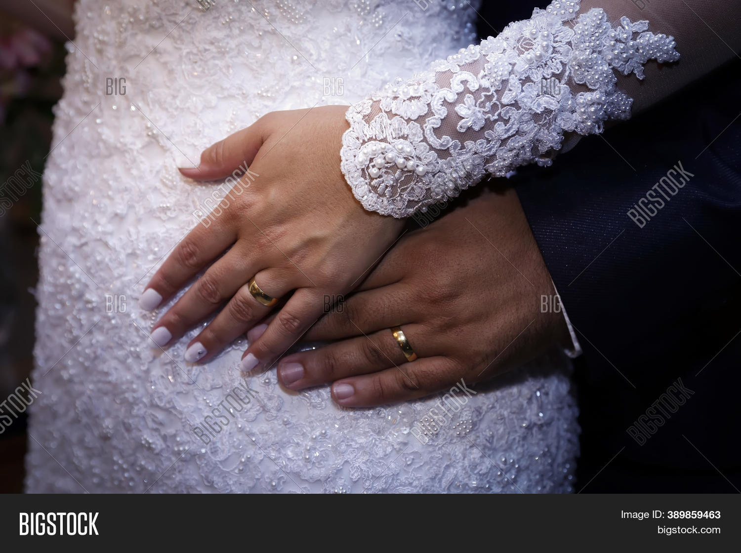 Detail Hands Newlyweds Image & Photo (Free Trial) | Bigstock