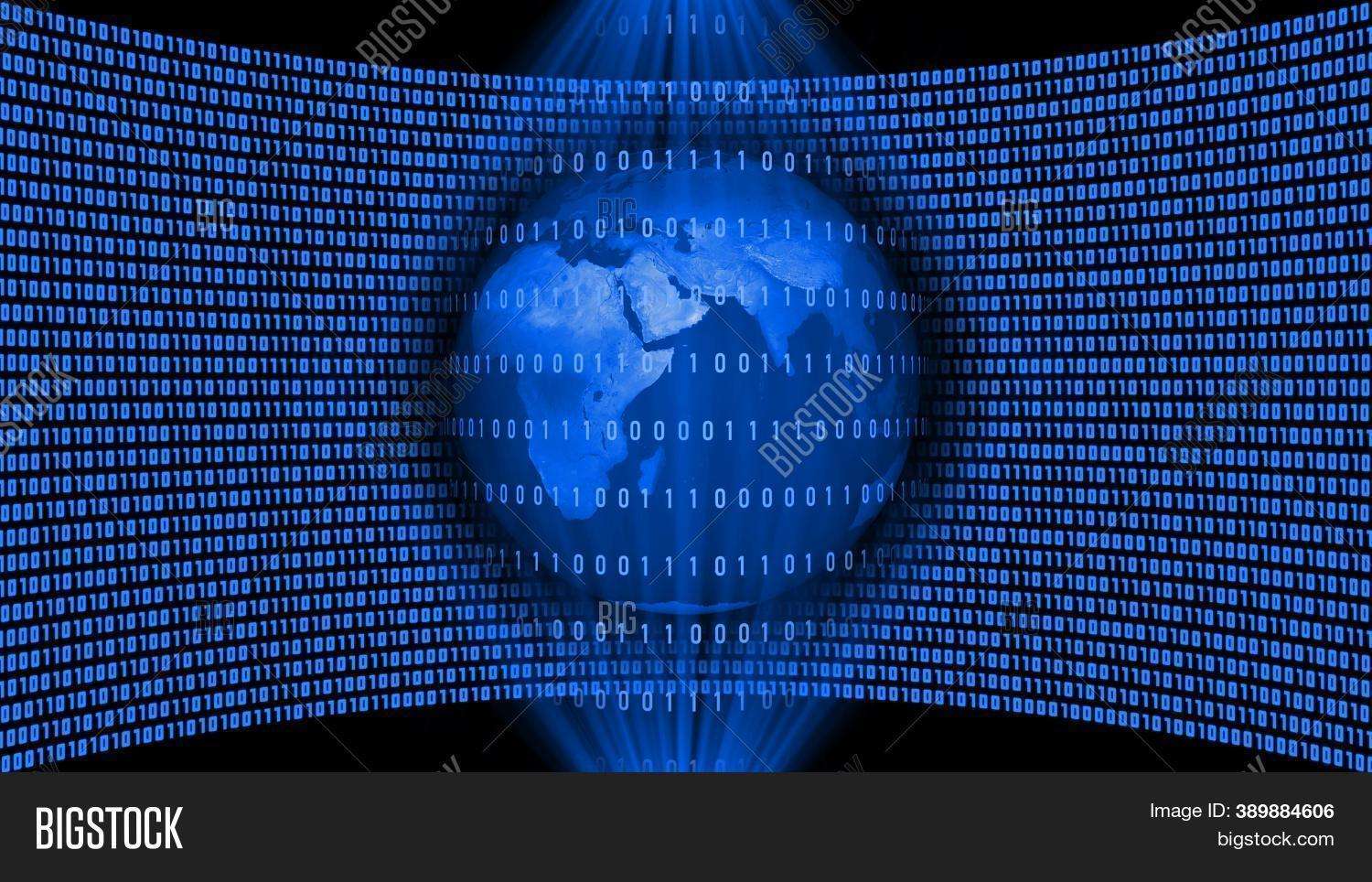 Abstract Data Flow Image And Photo Free Trial Bigstock